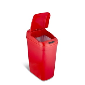 Red Trash Can