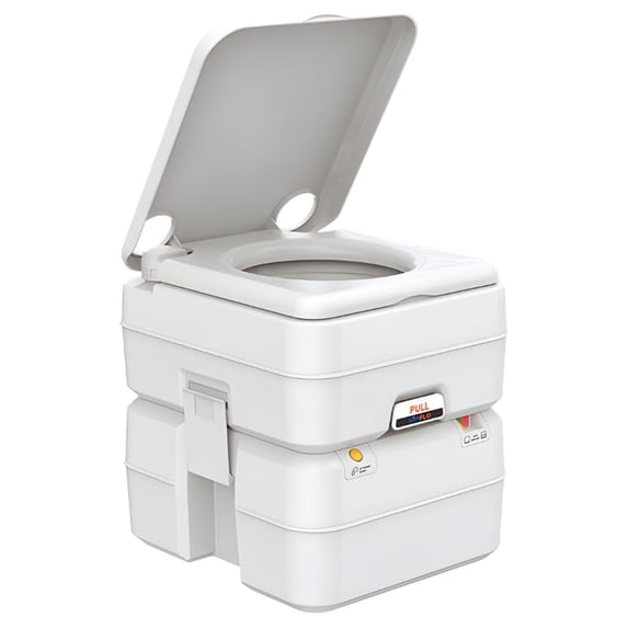 5.3 Gal Multifunctional Portable Toilet | Large Capacity for Camping ...