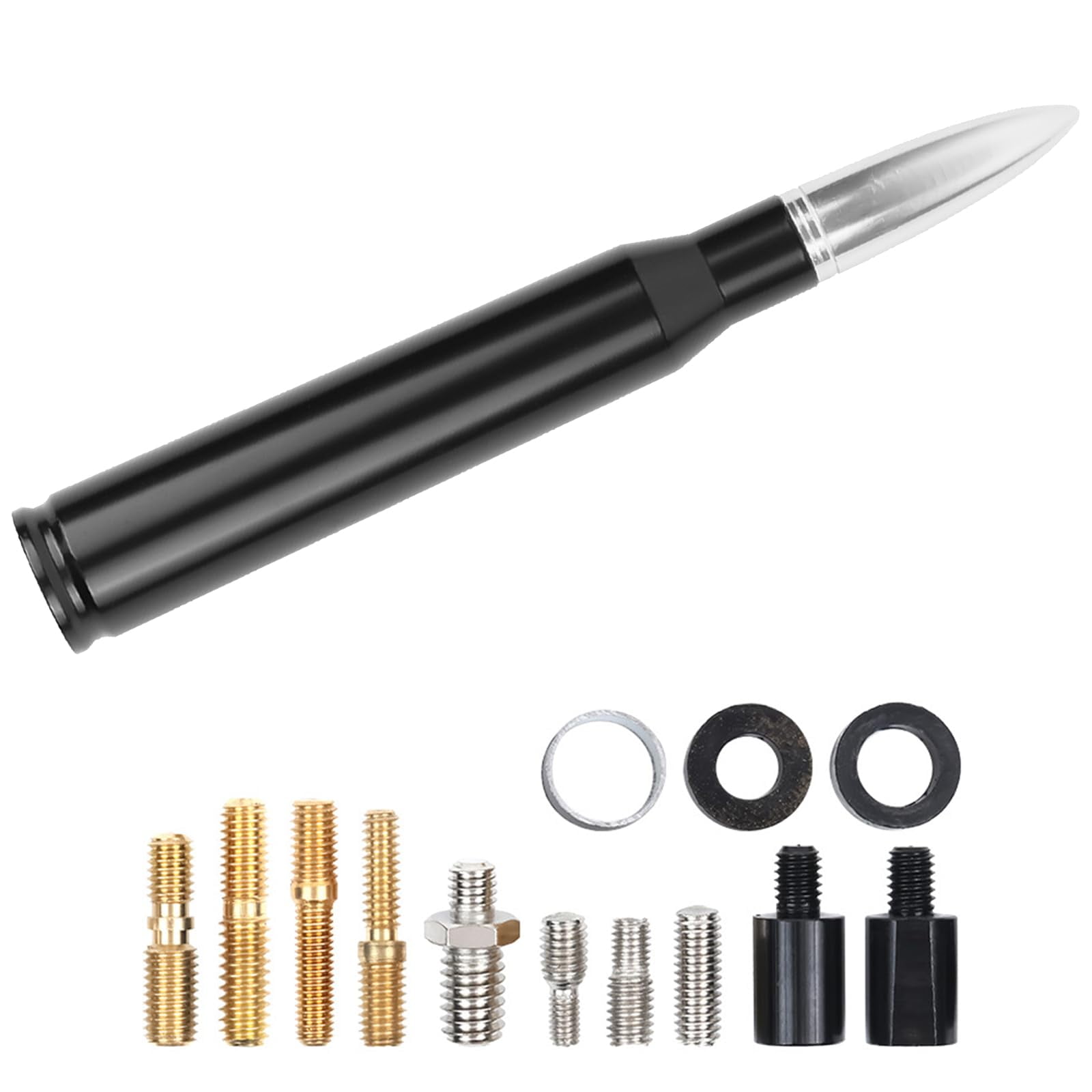 5.3-Inch Aluminum Bullet Antenna,Suitable for Chevrolet Silverado,Ford ...