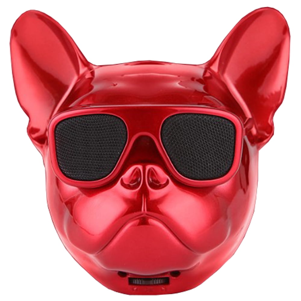 5.3 Inch Bluetooth Bulldog Speaker - Wireless Dog Head Speaker ...