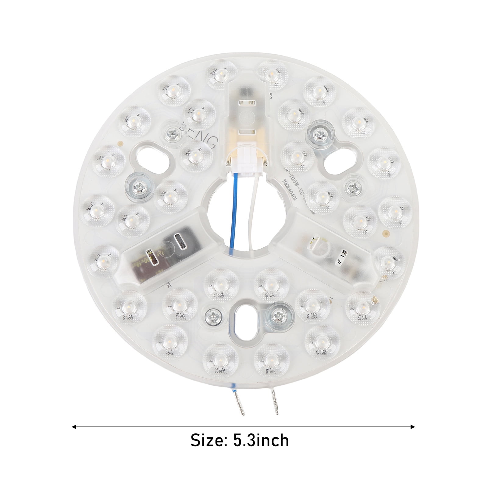 5.3" LED Ceiling Fan Light Kit, 15W, 3CCT, Warm/Neutral/Cool White ...