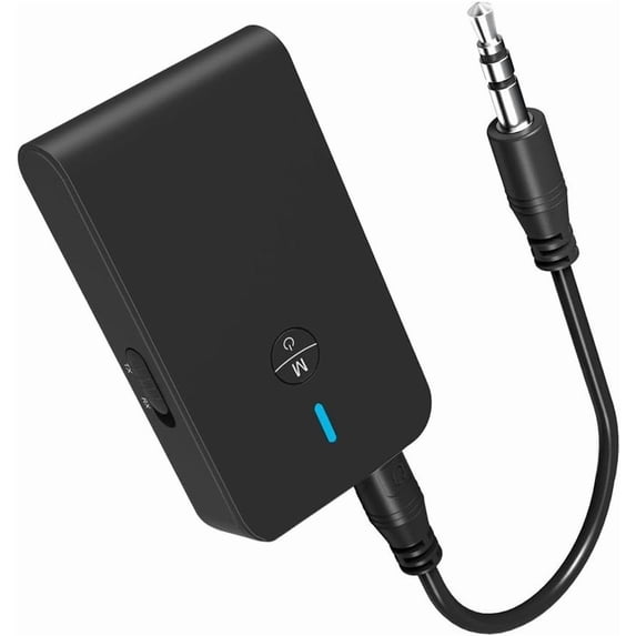 5.3 Transmitter Receiver for TV and Headphones, 2-in-1 Adapter ...