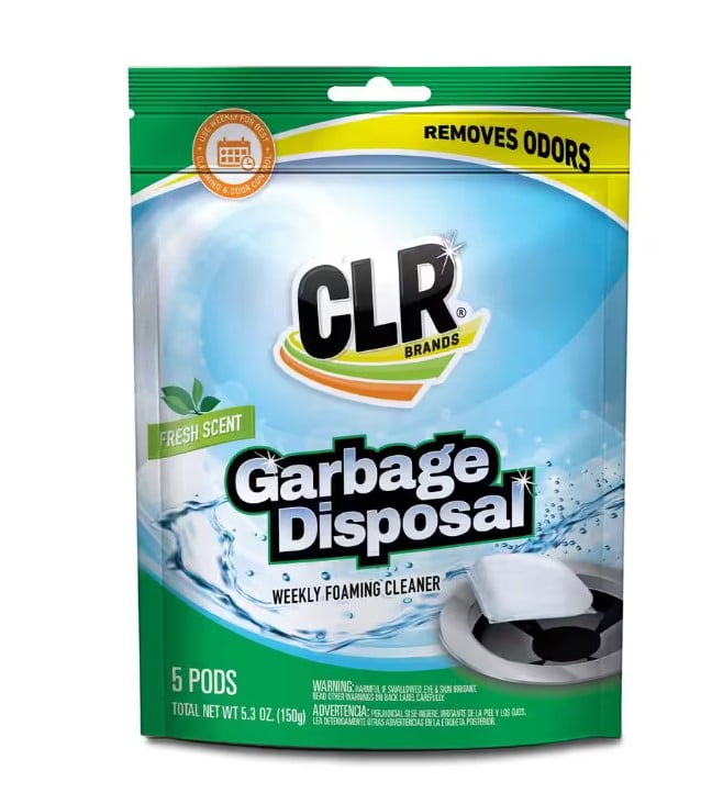 CLR Fresh & Clean Garbage Disposal Pods All Purpose Cleaner - Fresh ...