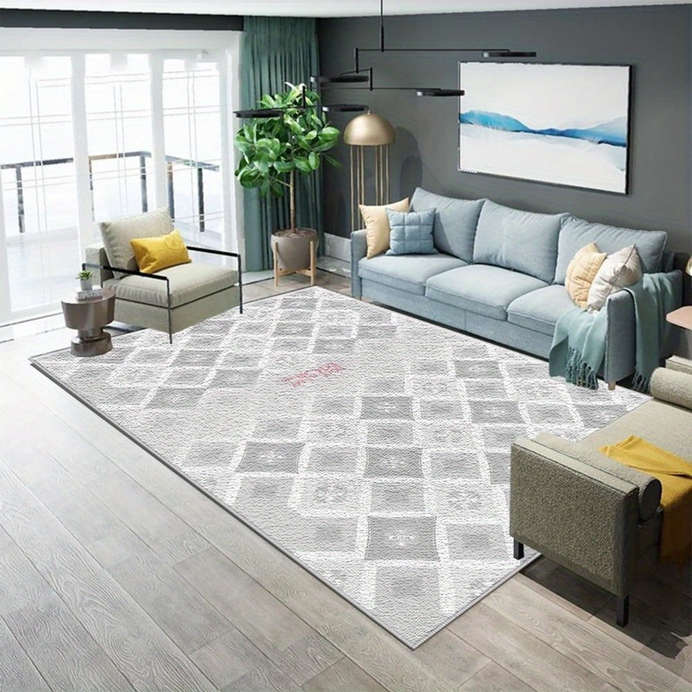 5.3'x7.5' Patio Carpet Outdoor Carpet Slip Grip Corner Rug Grippers For ...