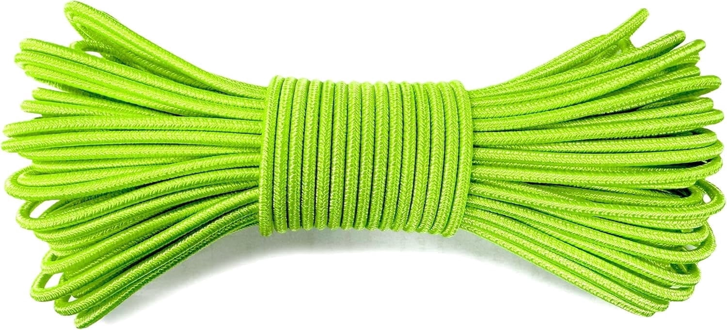 Heavy Duty Bungee Cords - Marine Grade Polyester Shock Cord for Outdoor ...