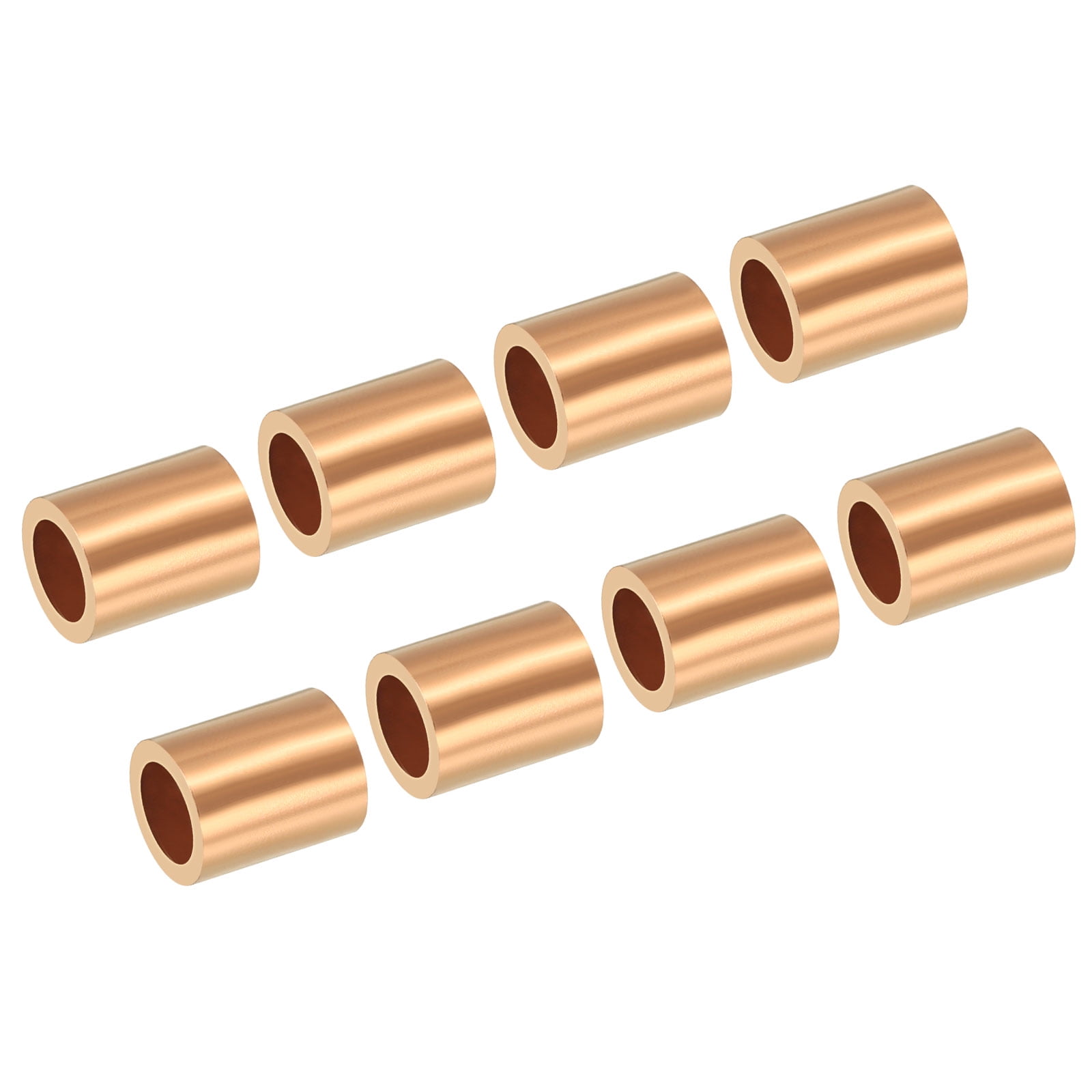 5/32"/ 4mm Wire Rope Stop Sleeve Copper Crimping Loop Sleeve End ...