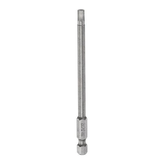 5/32" Magnetic Hex Screwdriver Bit SAE 1/4" Hex Shank 4" Length S2 ...
