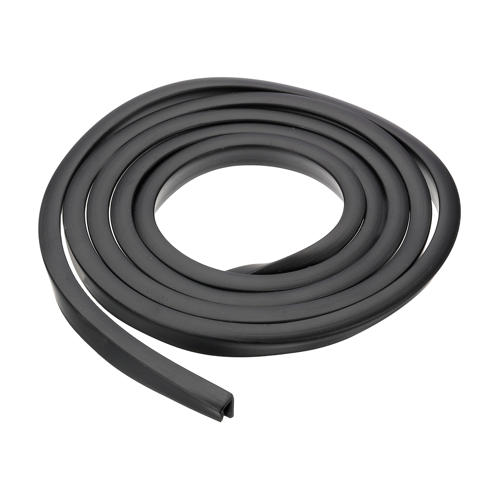 5/32" Rubber U Channel Edge Trim, Door Seal Strip U Shape Weather ...