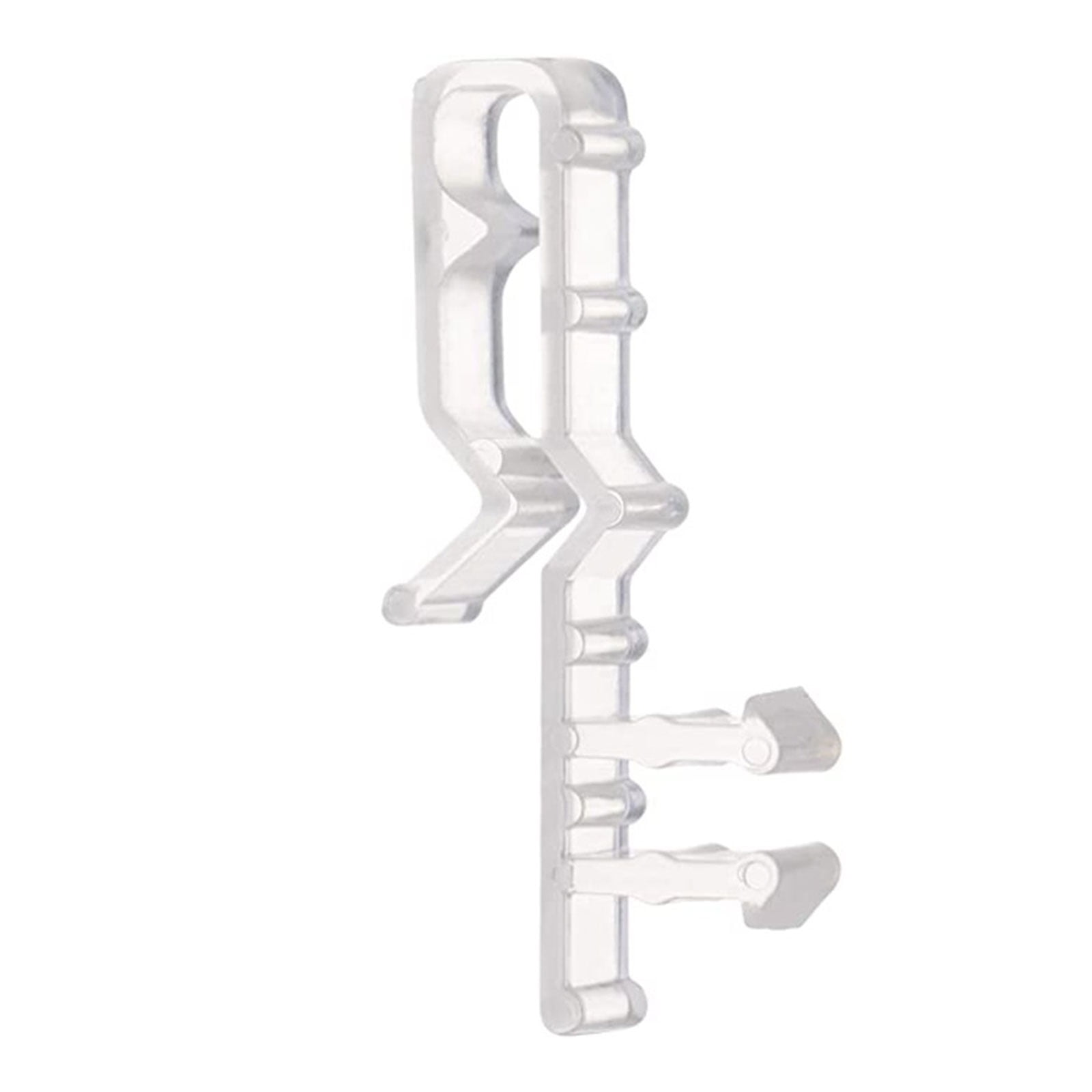 5.38cm Plastic Invisible Holder Clips Drape Clips for Window Blinds ...