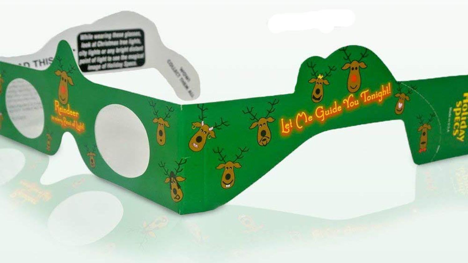 5 3D Christmas Glasses - A Fun Christmas Experience! Turn Holiday ...