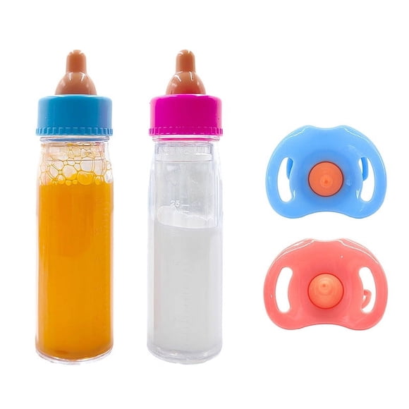 Shop Baby Doll Feeding Sets with Magic Bottles in Various Colors