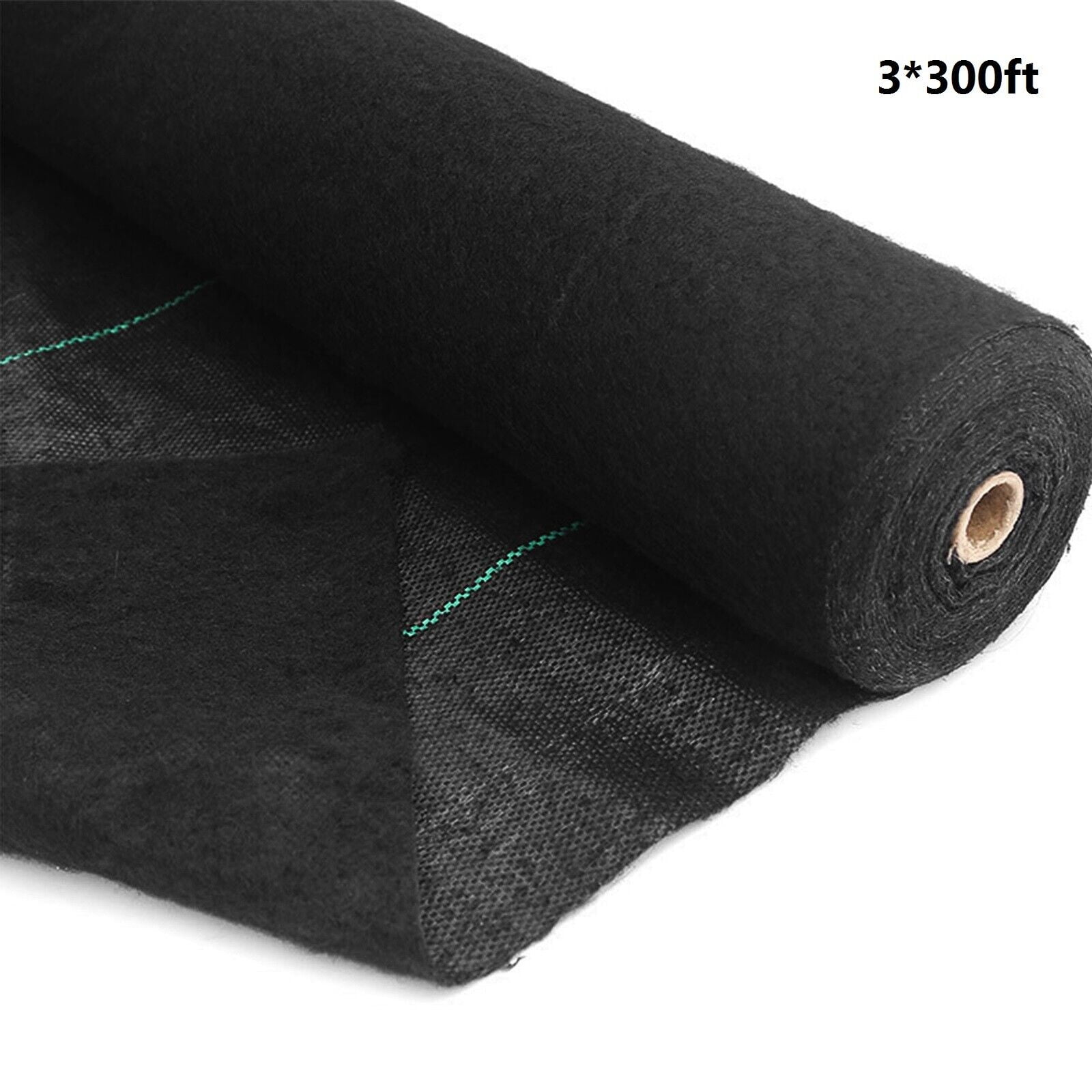 5.3oz Weed Barrier Landscape Fabric Heavy Duty Ground Cover Garden Weed ...