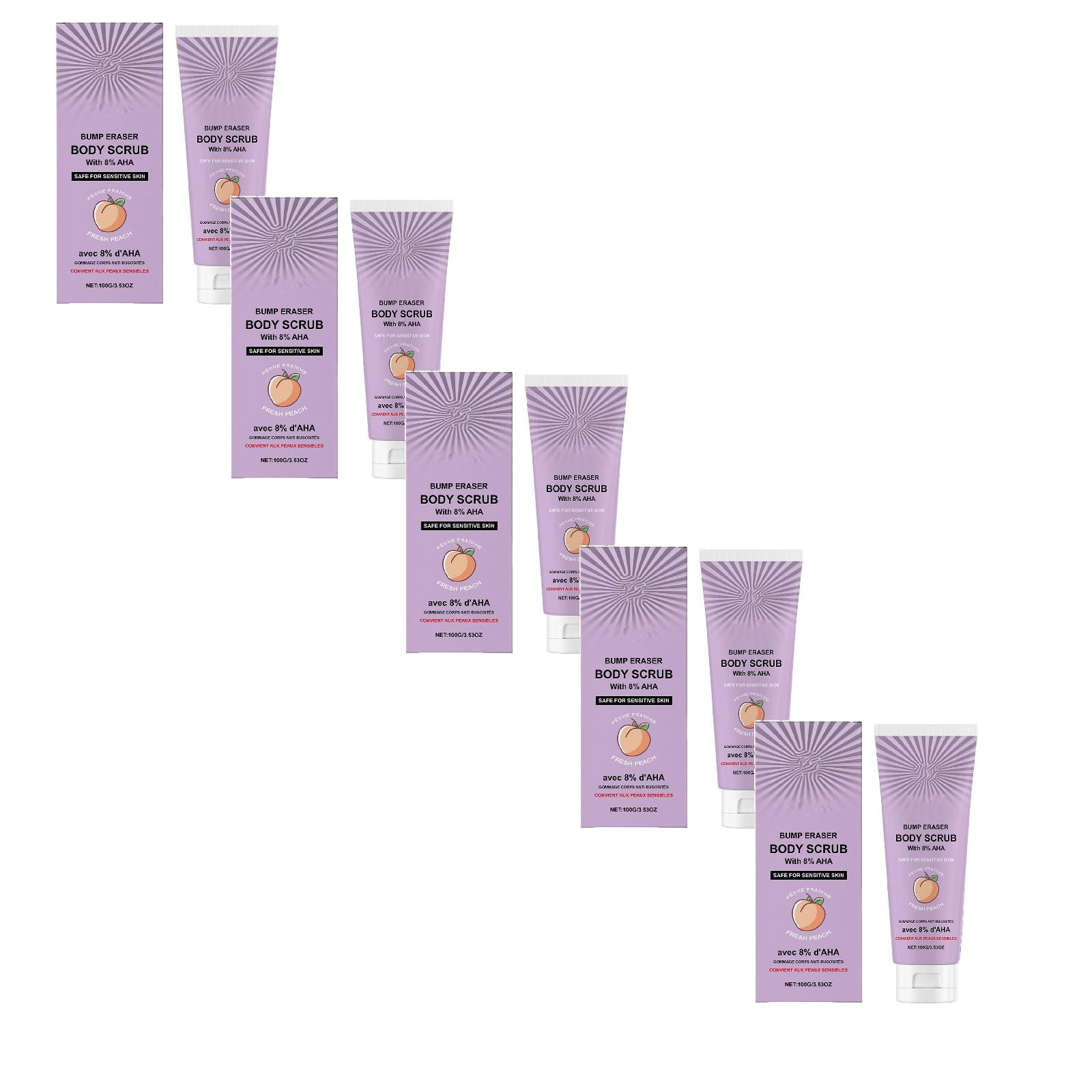 5/4/3/2/1pcs Bump Eraser Body Scrub, Helps Reduce Chicken Skin Bumps ...