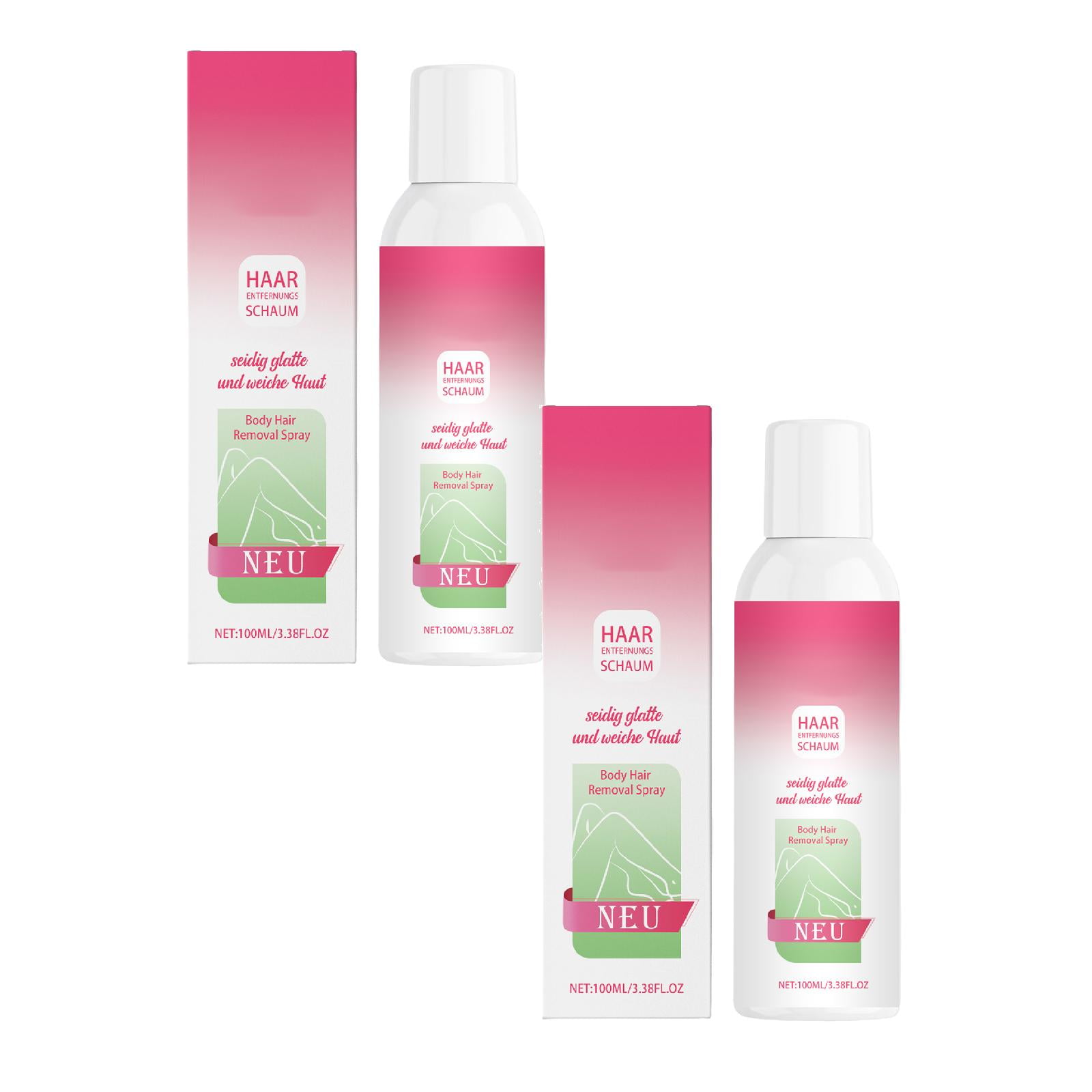 5/4/3/2/1pcs HairRemovalSpray Kit,Mild Hair Removal Mousse,Gentle Care ...