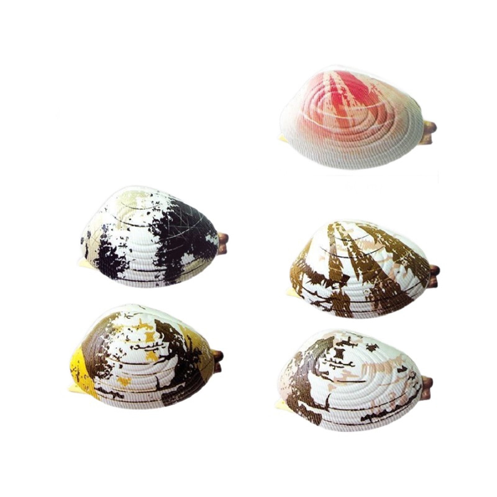5/4/3/2/1pcs Shell Water Spray Toy Simulated Clams Press Type Prank ...