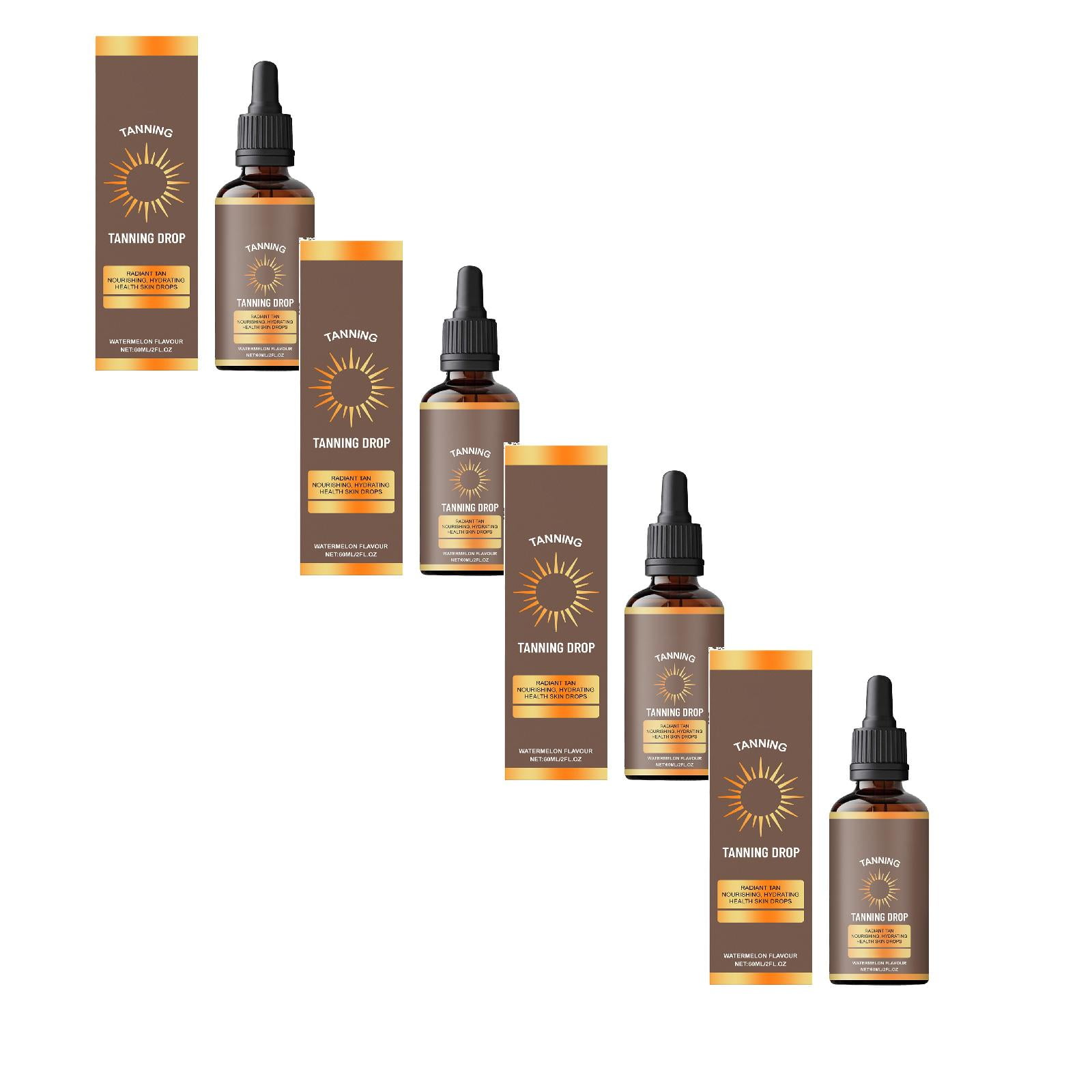 5/4/3/2/1pcs Sunless Tanning Drops To Drink, Self Tanner Drops for Face ...