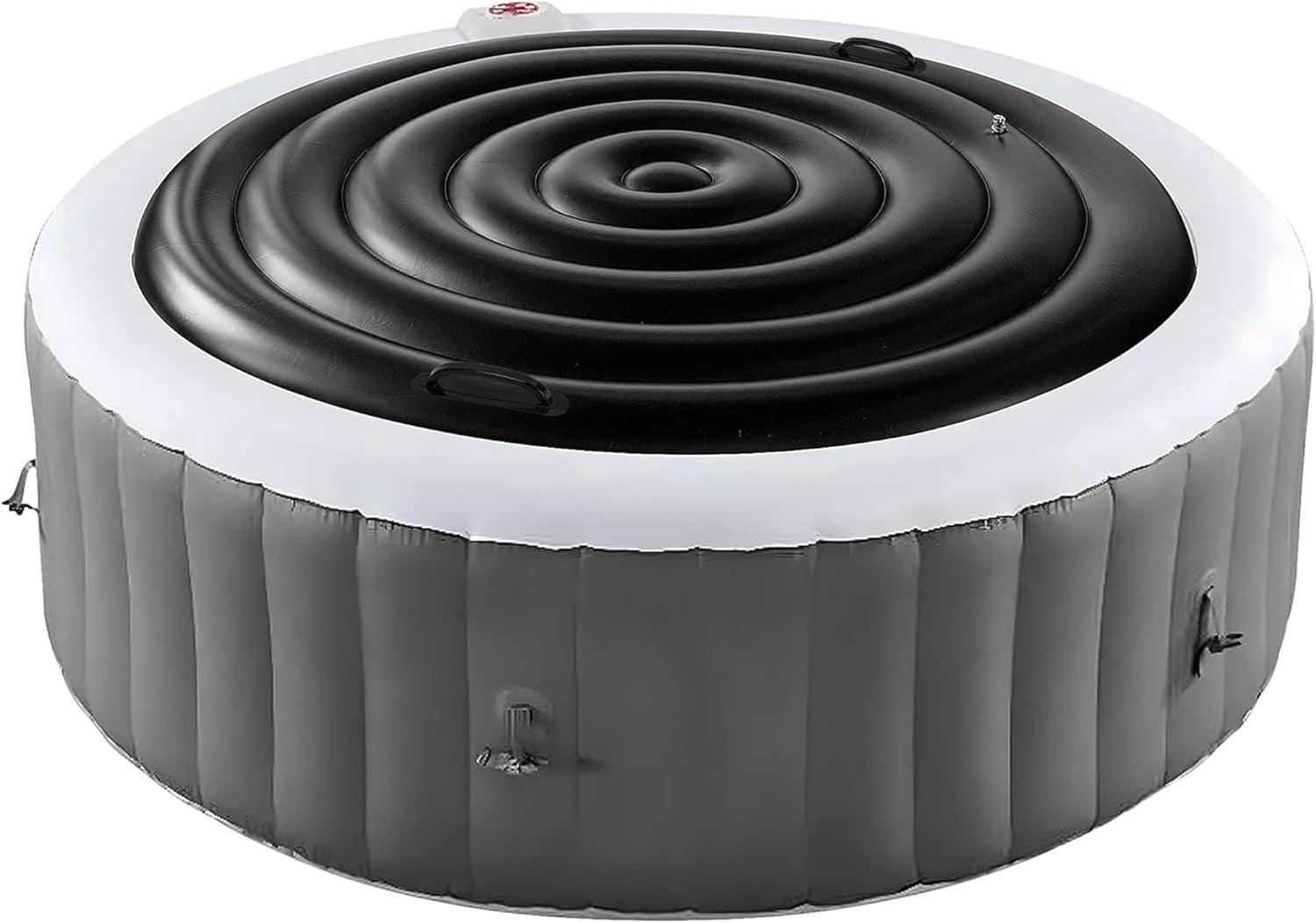 5.4 Ft Inflatable Hot Tub Cover- Energy Saving lid for Round Hot Tub ...