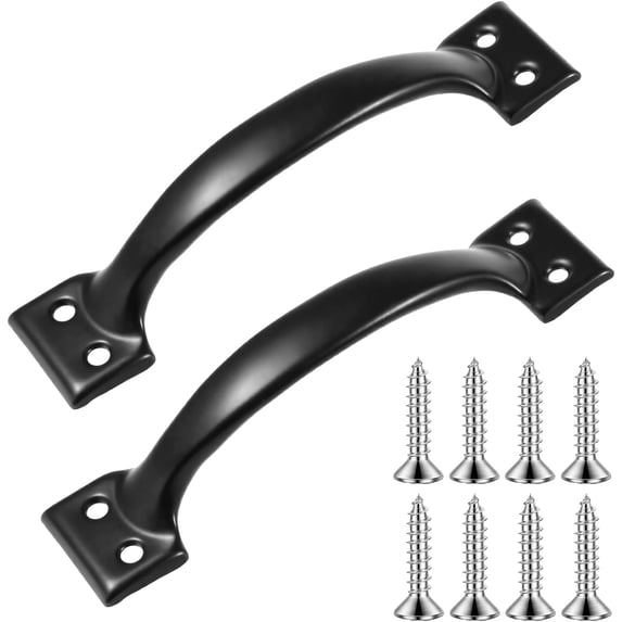 5.4" Garage Door Handle Metal Gate Handle Screen Door Handle Shed Fence ...