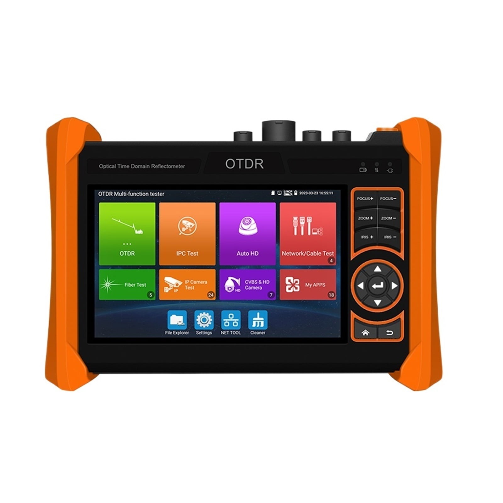 5.4 Inch Ip Cctv Camera Tester Handheld 4K H.265 8MP ADH/TVI/CVI OPM ...