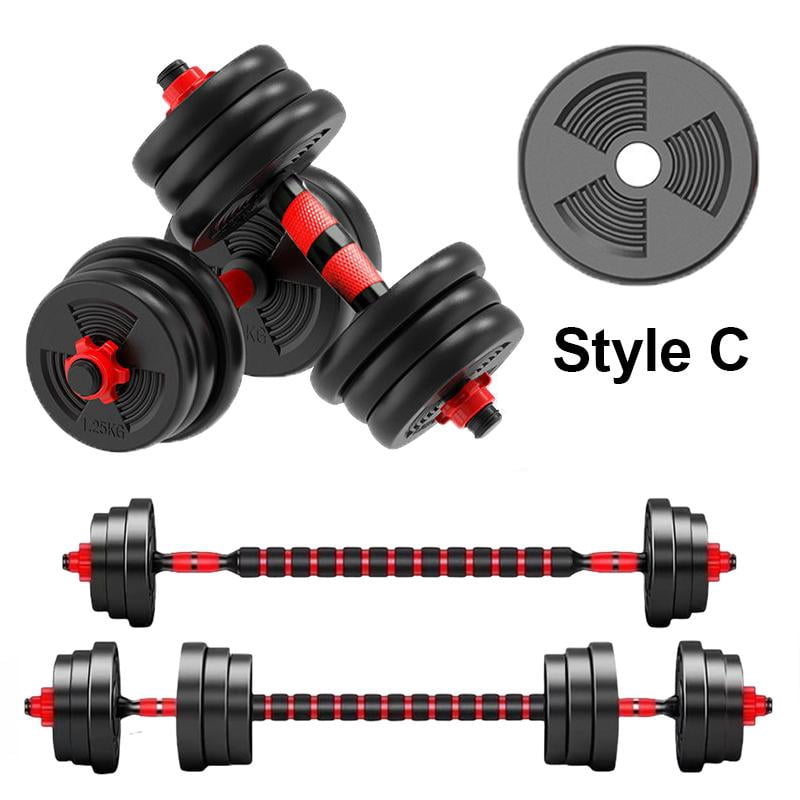 5-44bls Adjustable Dumbbell Set for Home Gym Fitness Weight Plates, 3 ...