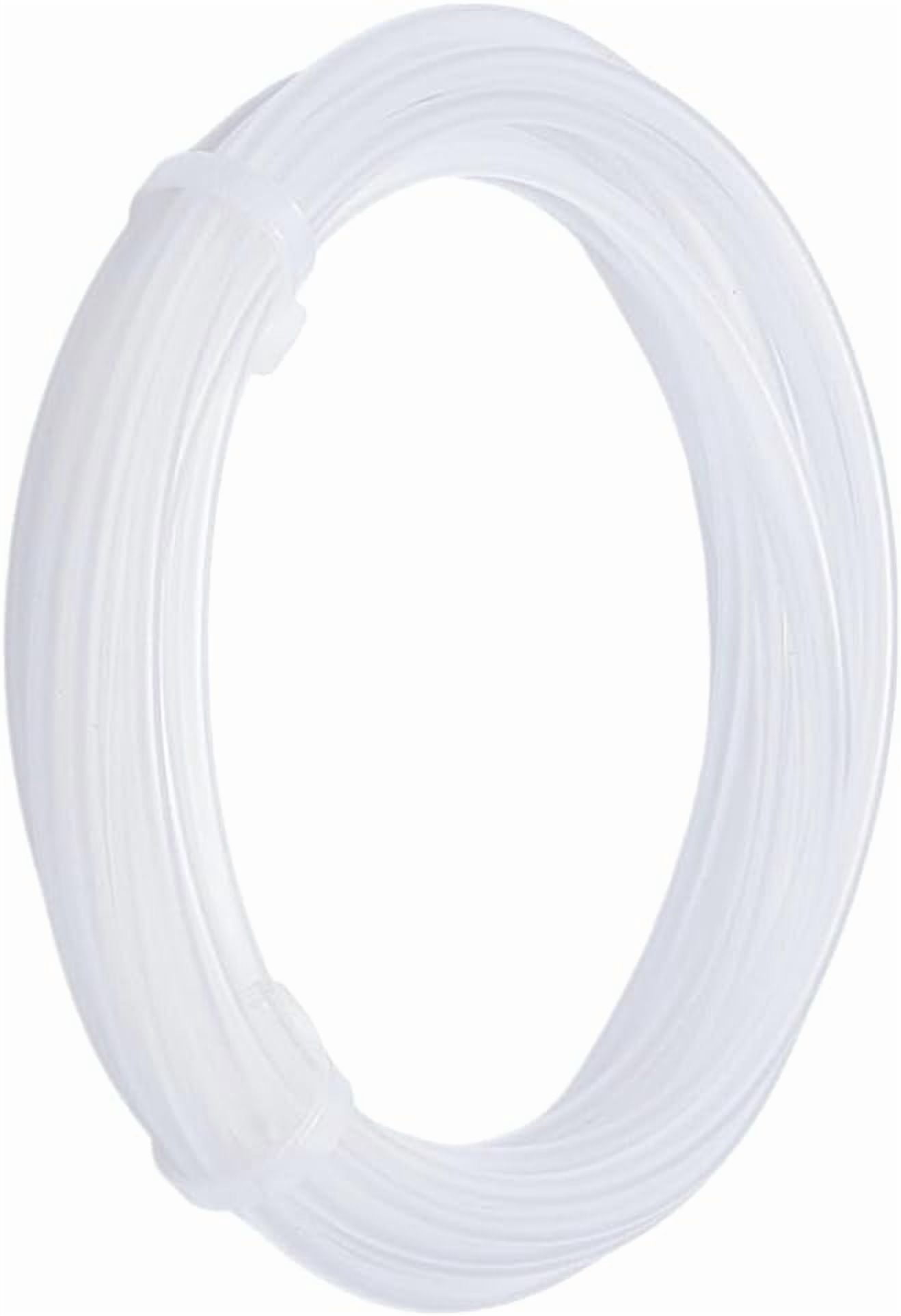 5.47 Yard Plastic Boning Roll 4mm PVC Corset Strips Round White Webbing ...