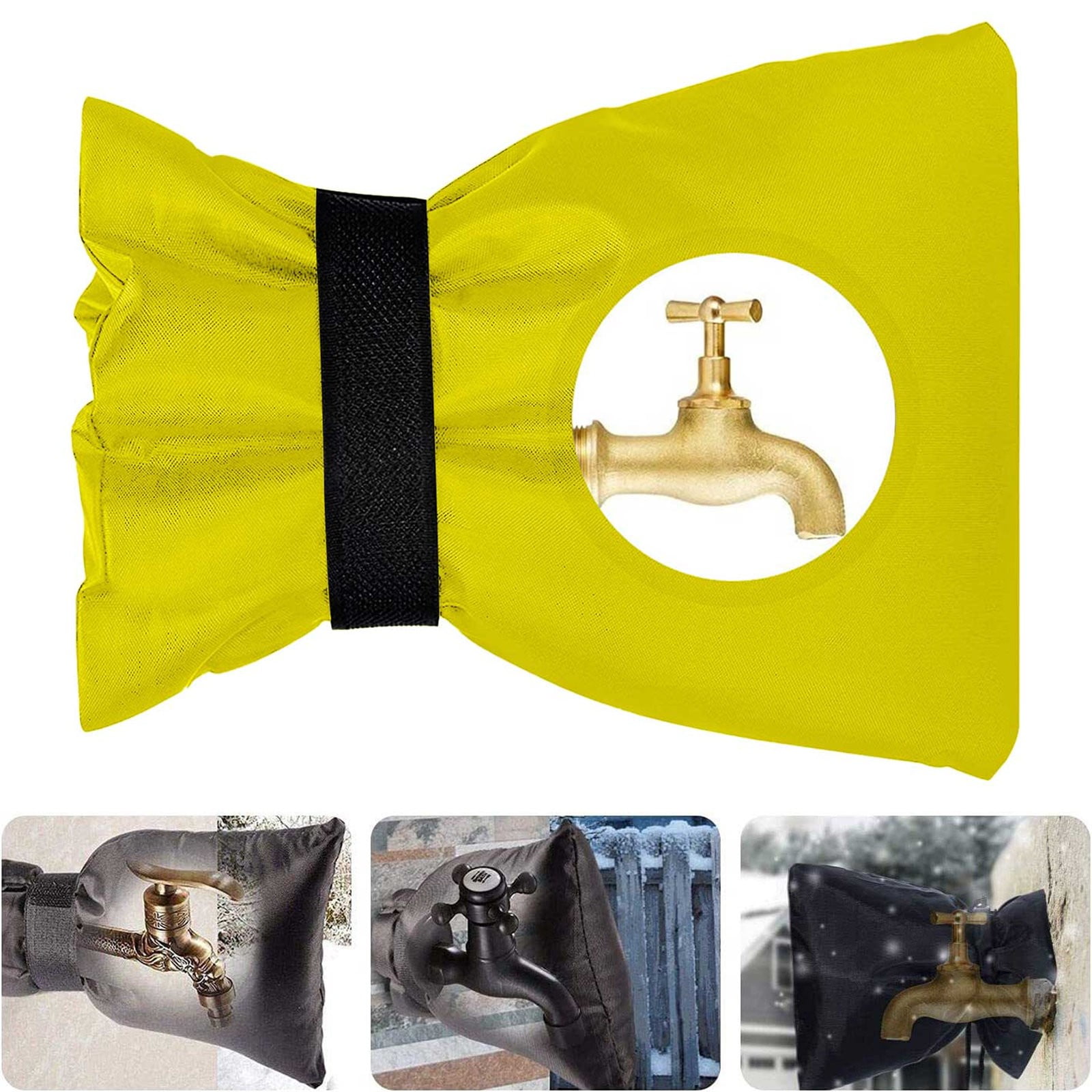 5.5"*5.5" Outdoor Faucet Covers for Winter Outside Garden Faucet Socks ...