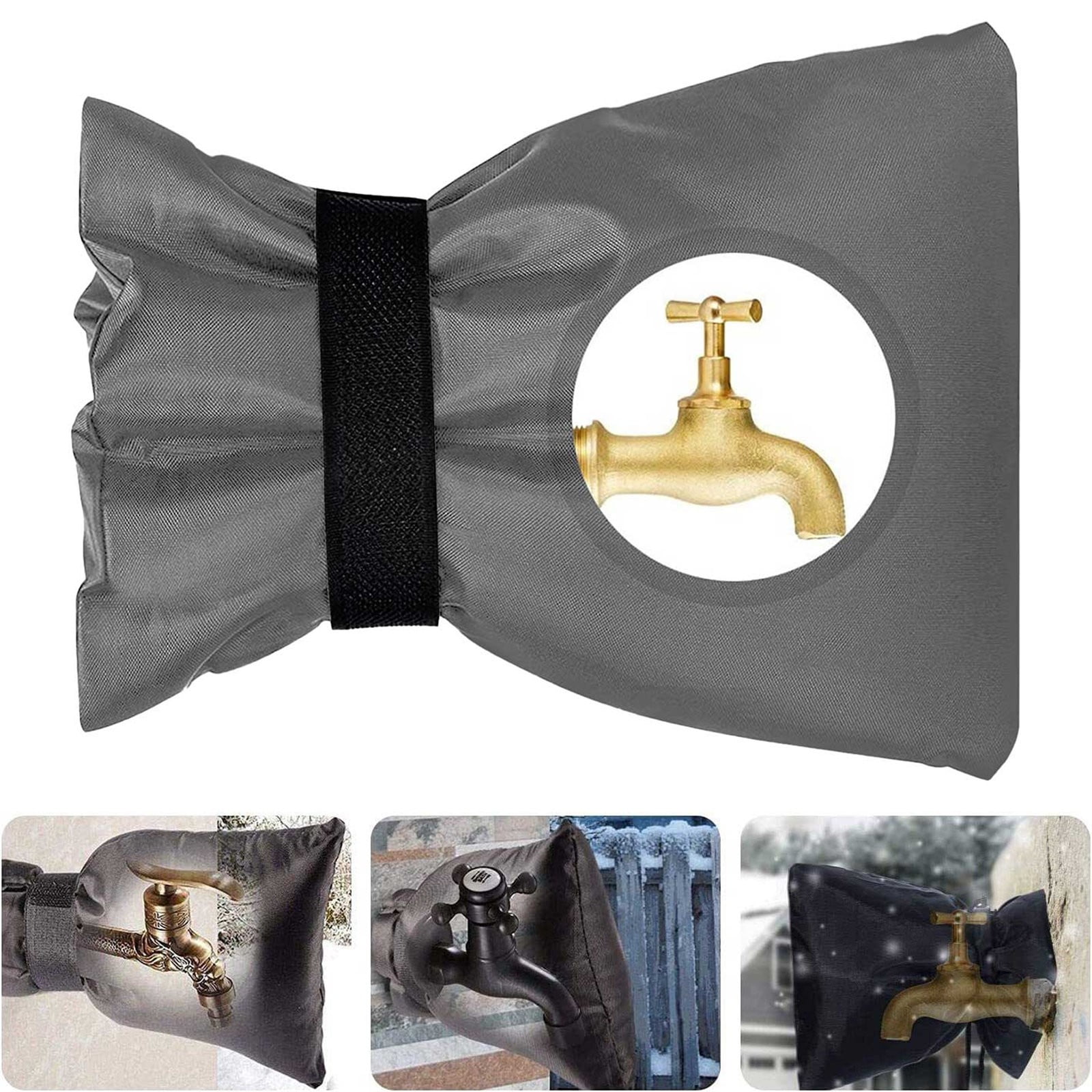5.5"*5.5" Outdoor Faucet Covers for Winter Outside Garden Faucet Socks ...