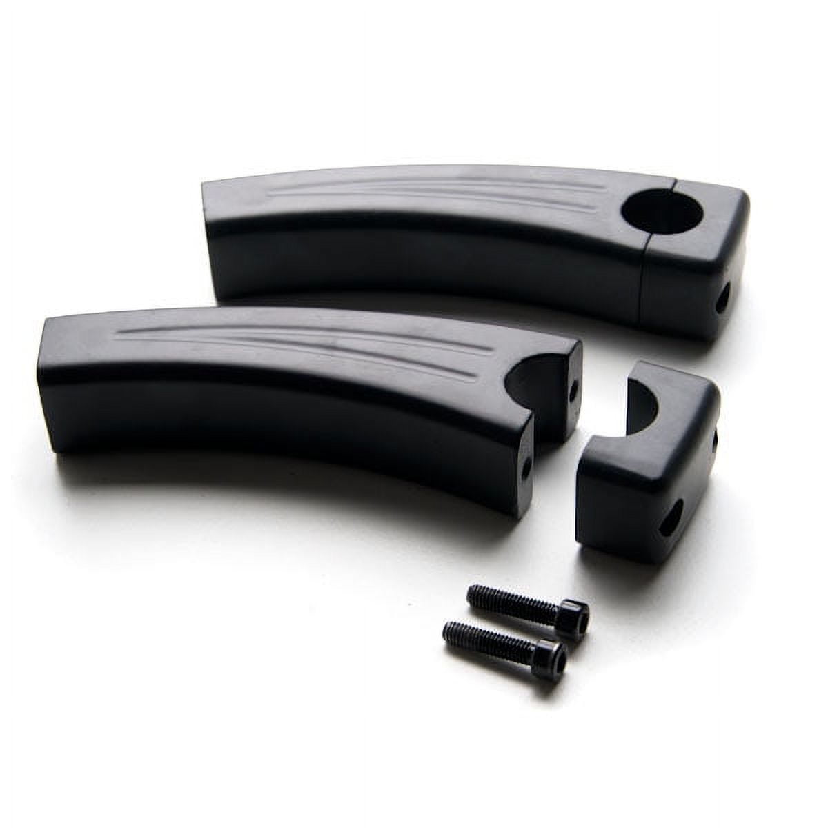 5.5" Black Motorcycle Handlebar Pullback Risers (1" Bar) Hand Bar ...