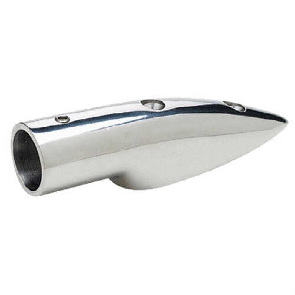 5.5 Degree Stainless Steel 7/8 Inch Rail End Fitting for Boats ...