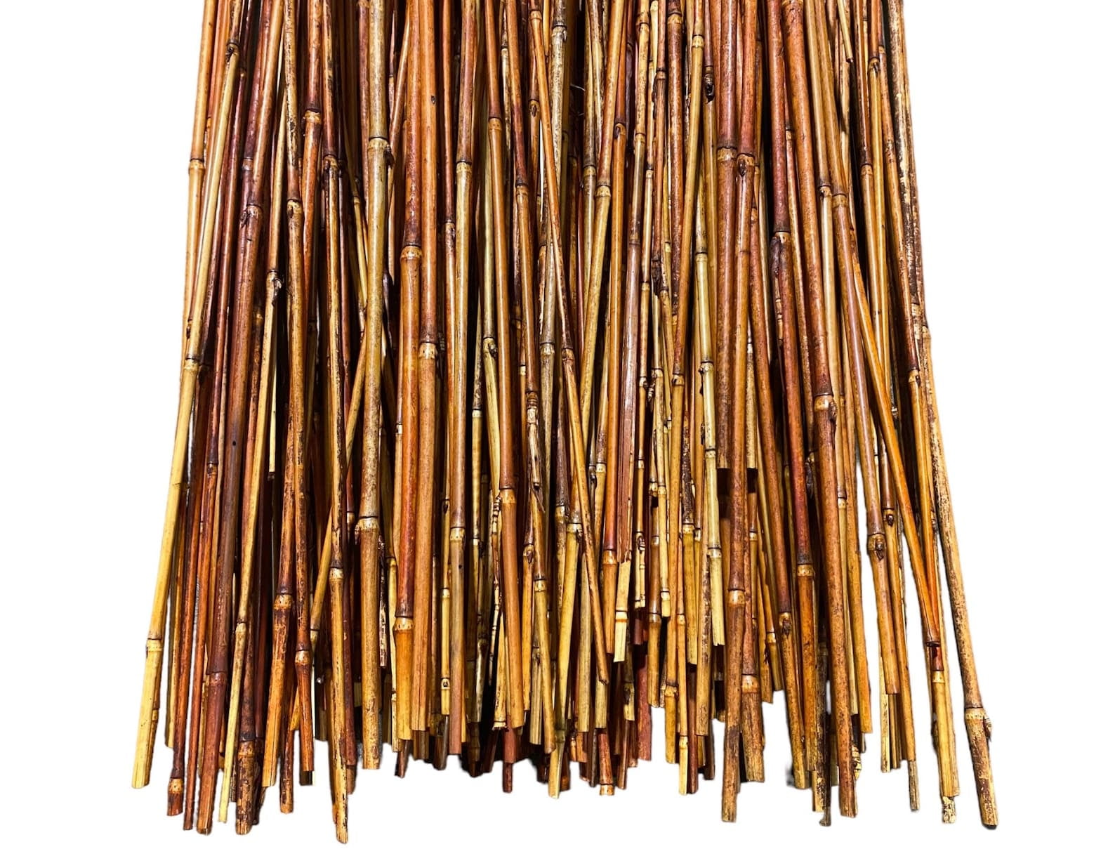 5.5 Feet Long Natural Thin Bamboo Poles Pack of 20! - Walmart.com