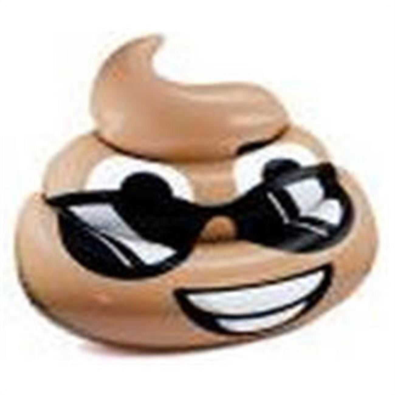 5.5 Foot Dreamy Deuce Poop Emoji Pool Float - Walmart.com