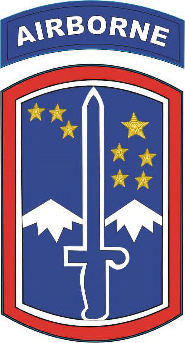 5.5 Inch 172nd Infantry Brigade Airborne Sticker - Walmart.com