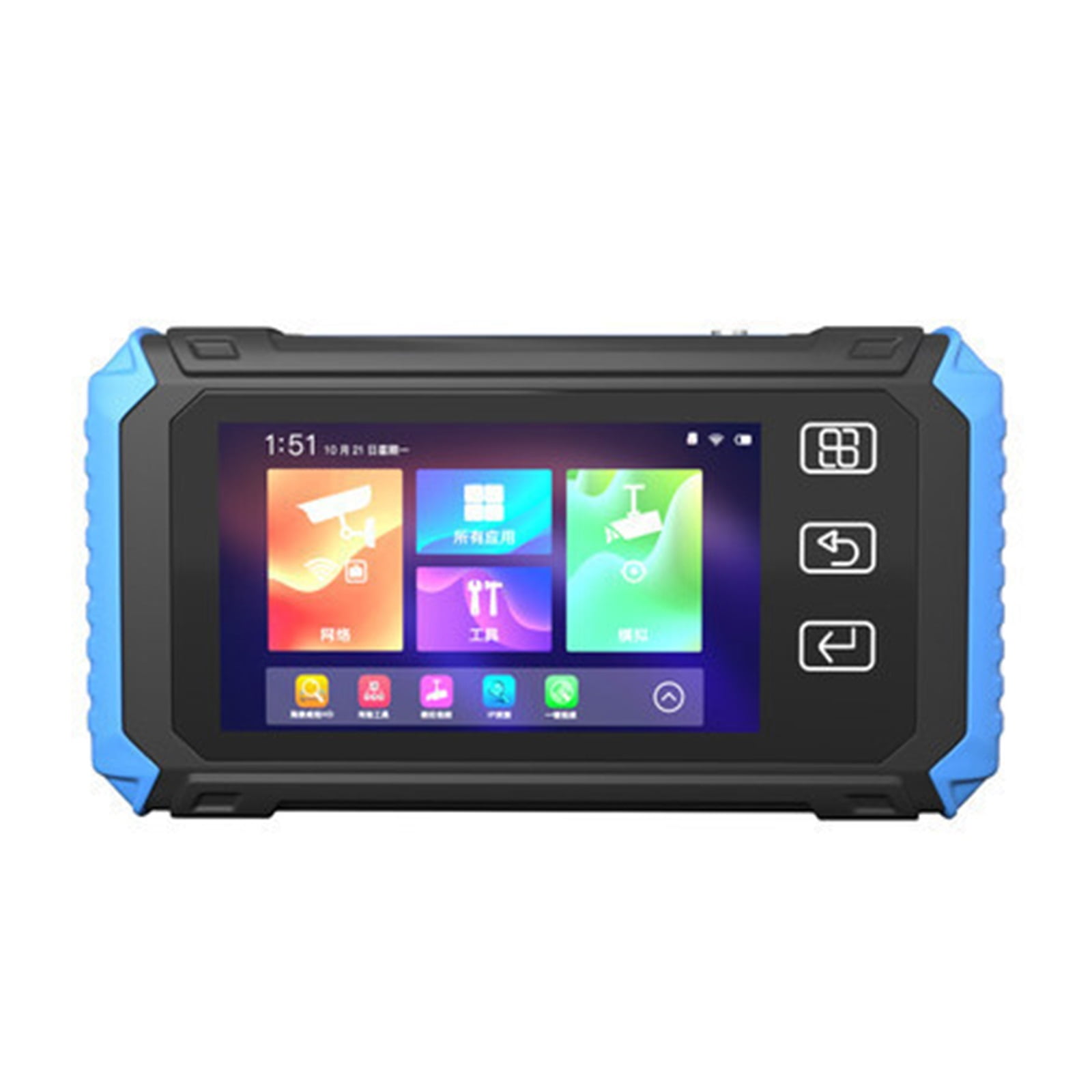 5.5 Inch CCTV Tester,AHD, TVI, CVI & CVBS Analog Camera Test,with PoE ...