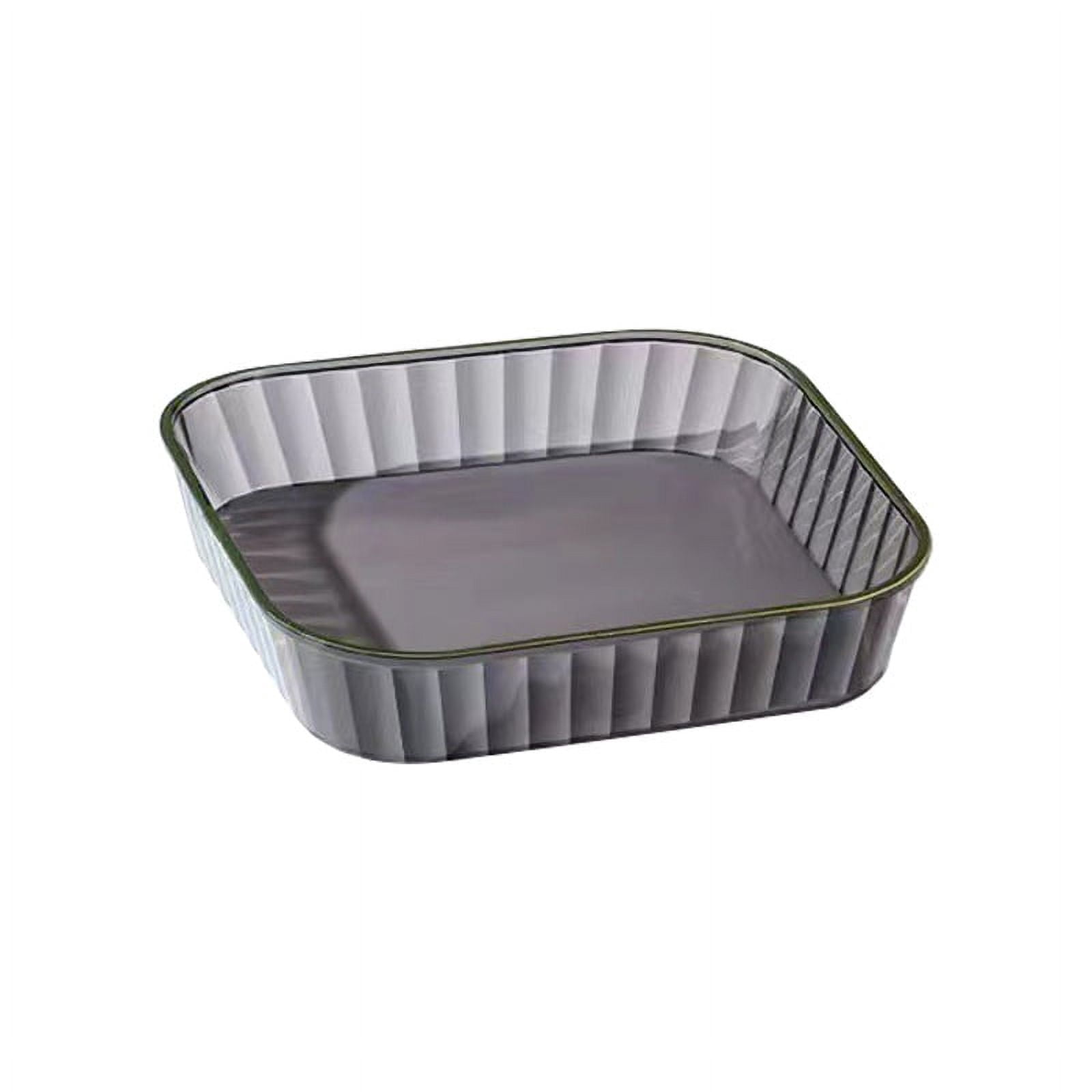 5.5 Inch Clear Plastic Appetizer Dessert Plates Unbreakable Serving ...