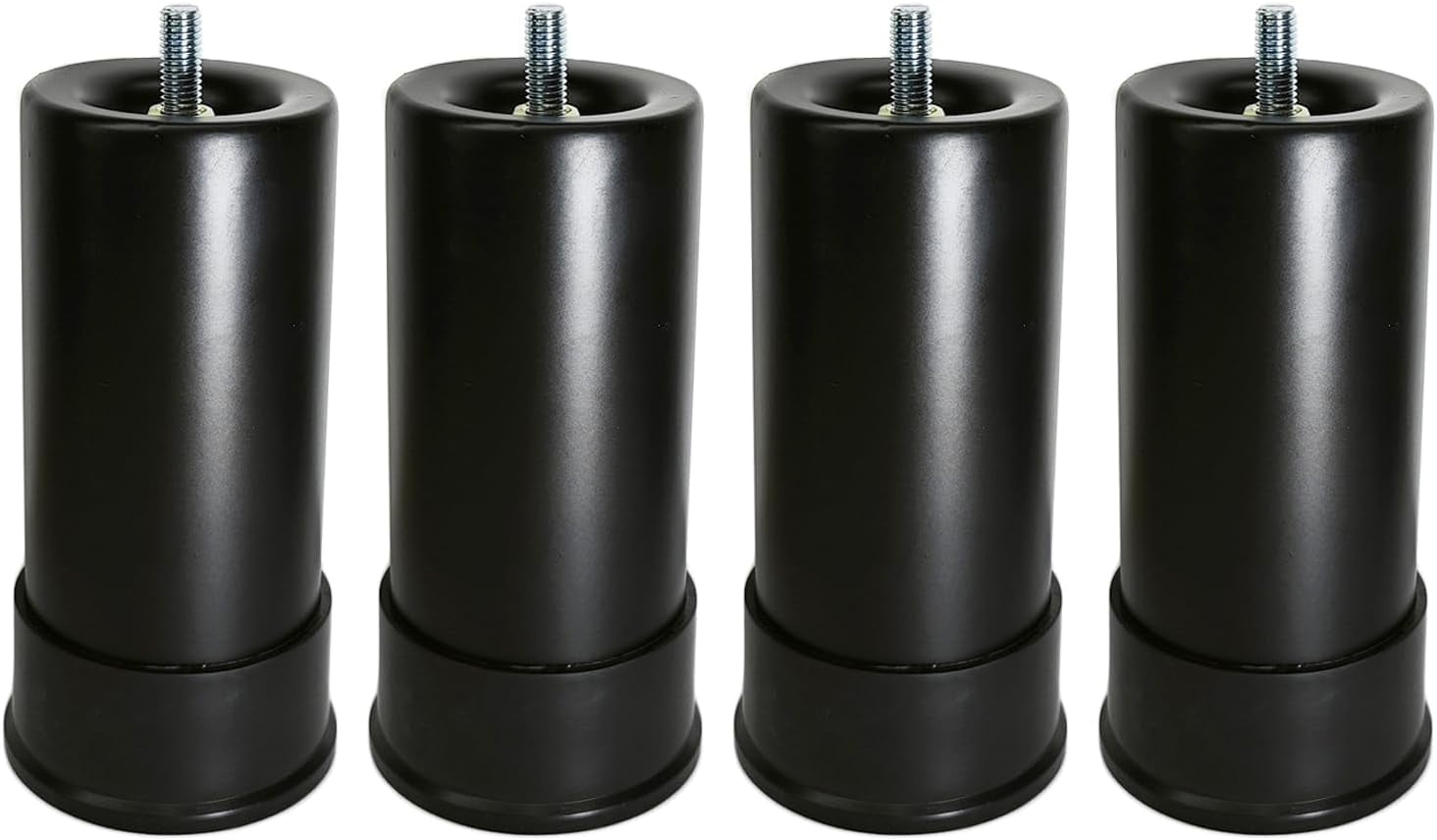 5.5 Inch Metal Adjustable Bed Base Frame Leg Replacement Heavy Duty ...