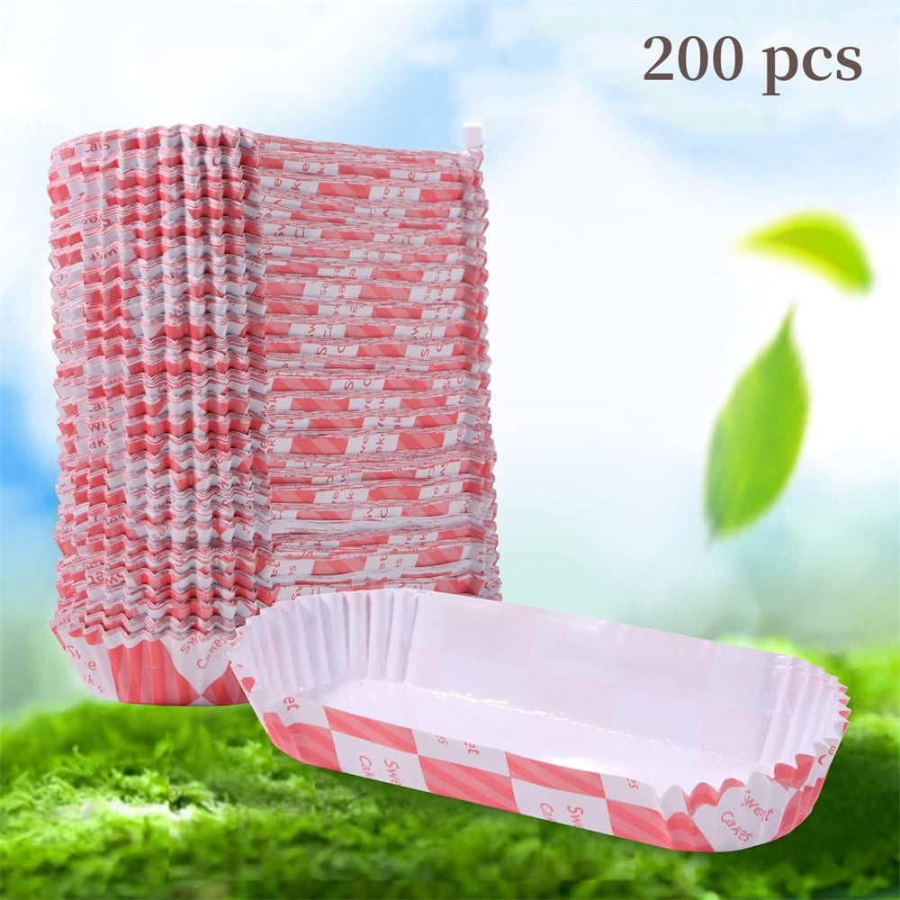 5.5 Inch Paper Hot Dog Trays,Rectangular Food Trays for to-Go Orders ...