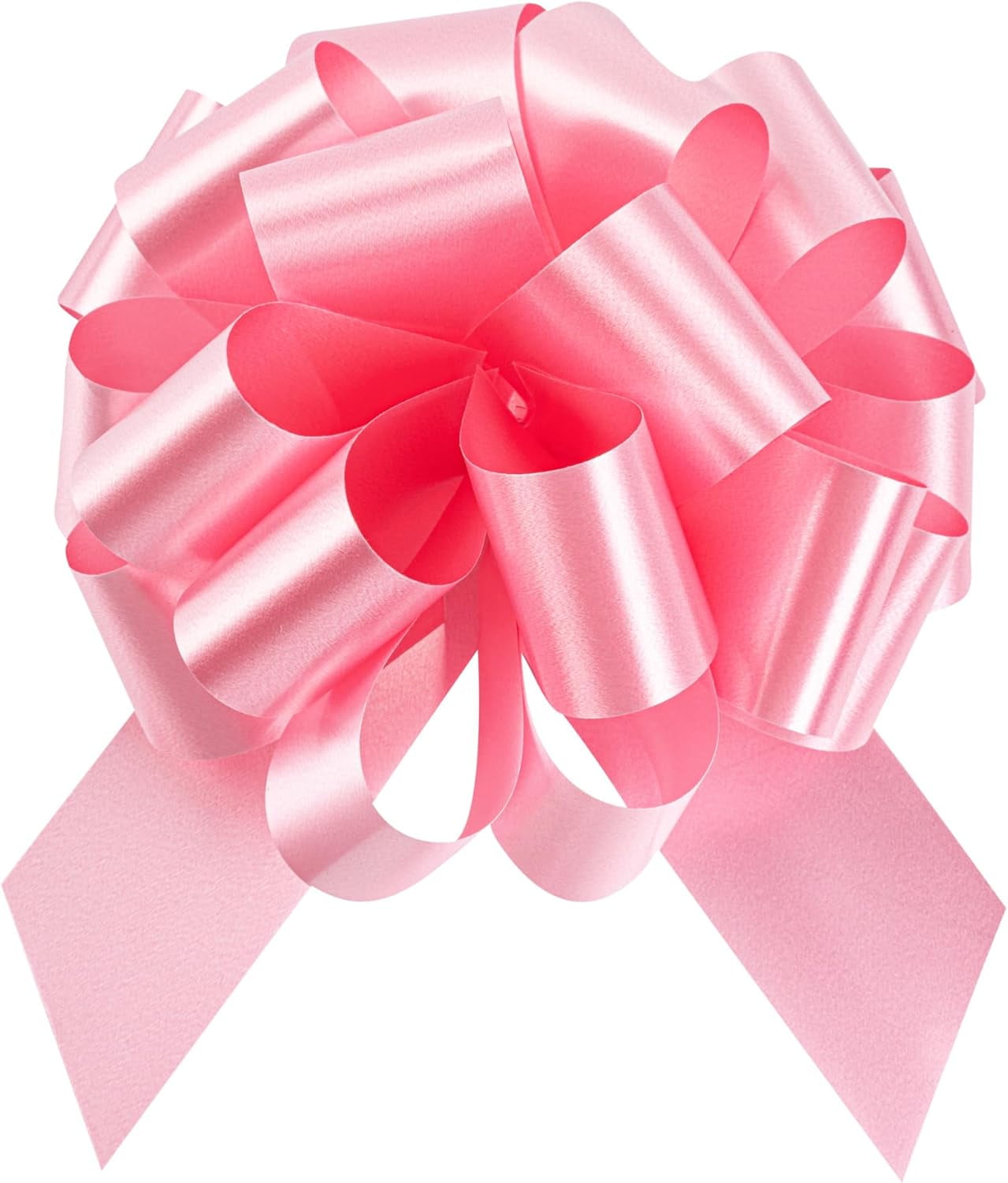 5.5 Inch Ribbon Pull Bows 10 Satin Pull Bows - 20 Loops Instant Pull ...