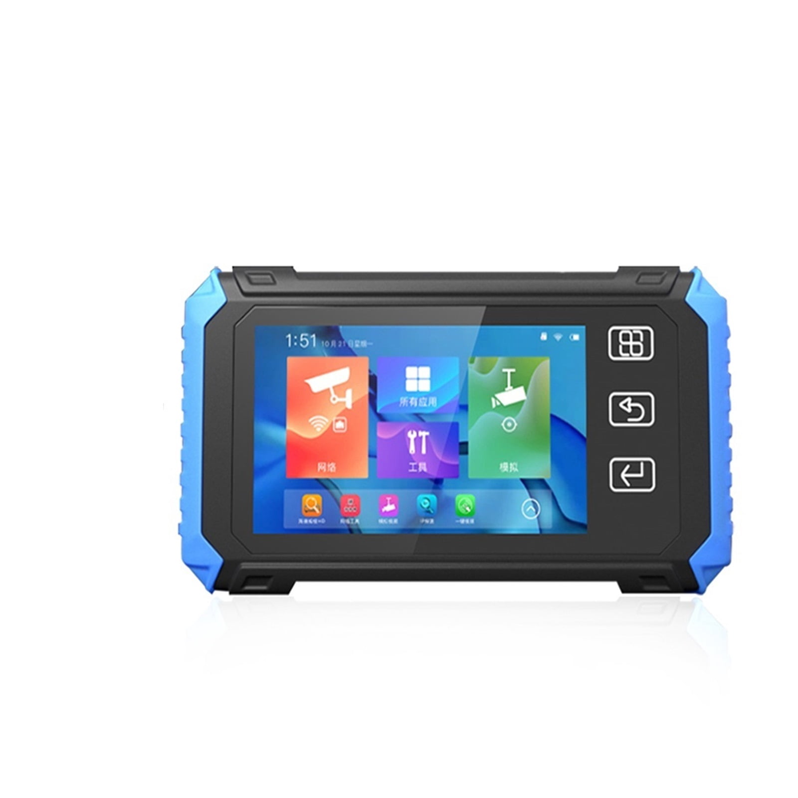 5.5 Inch Touch Screen 6K IP Camera Tester CCTV Tester 4K AHD CVI TVI ...