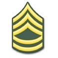 5.5 Inch U.S. Army E-7 Sergeant 1st Class Rank Insignia Window Sticker ...