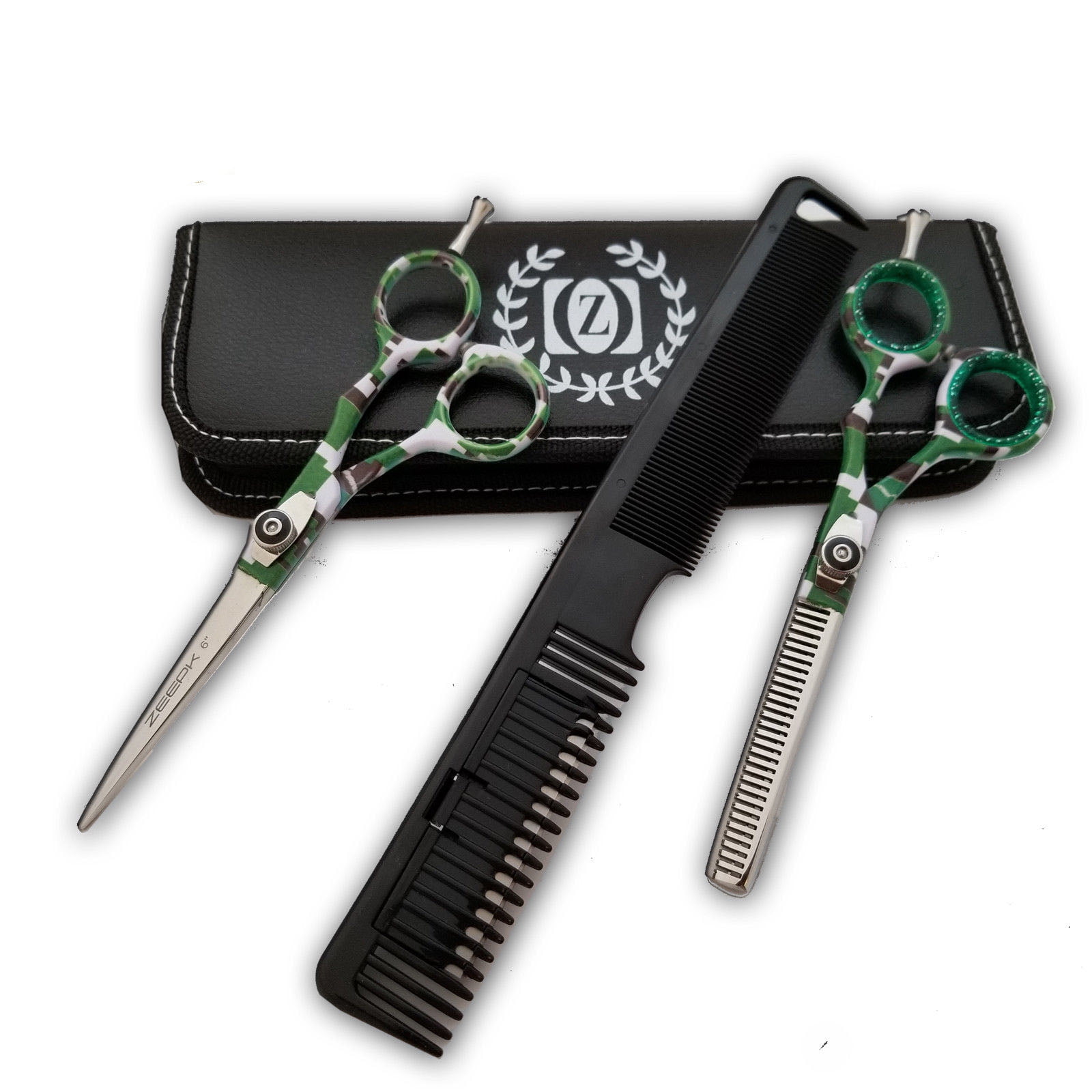 5.5" Thinning Shear Salon Shears Hair Scissors Barber Shears Razor Edge ...