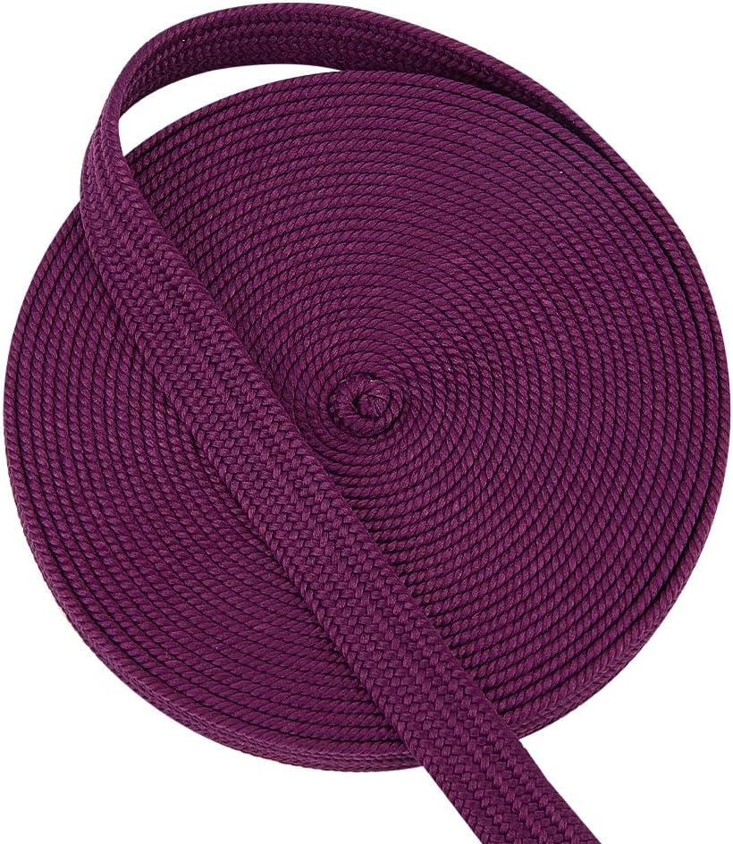 5.5 Yards Purple Ito Sageo Wrapping Cord 0.5 Inch Wide Silk-Cotton ...