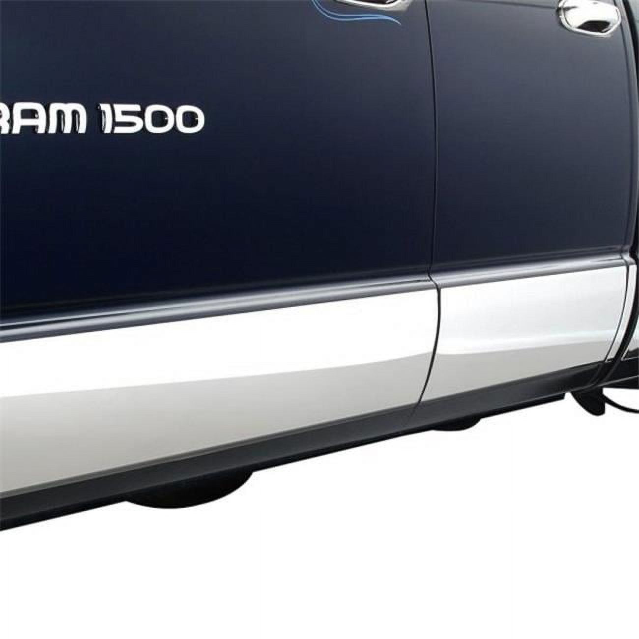 5.5 ft. 6.25 in. Polished Rocker Panel Covers Kit for 2014-2015 ...