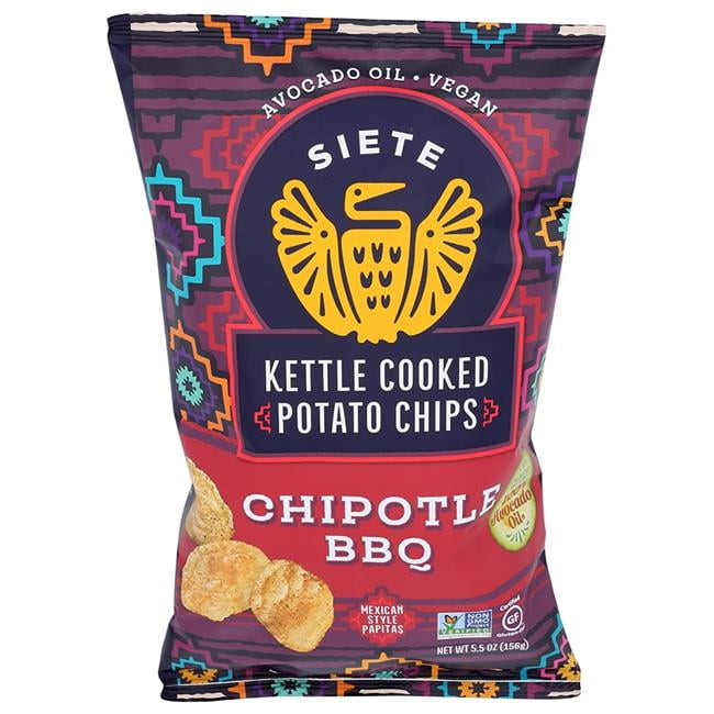 5.5 oz Chipotle BBQ Potato Chips, Pack of 6 - Walmart.com