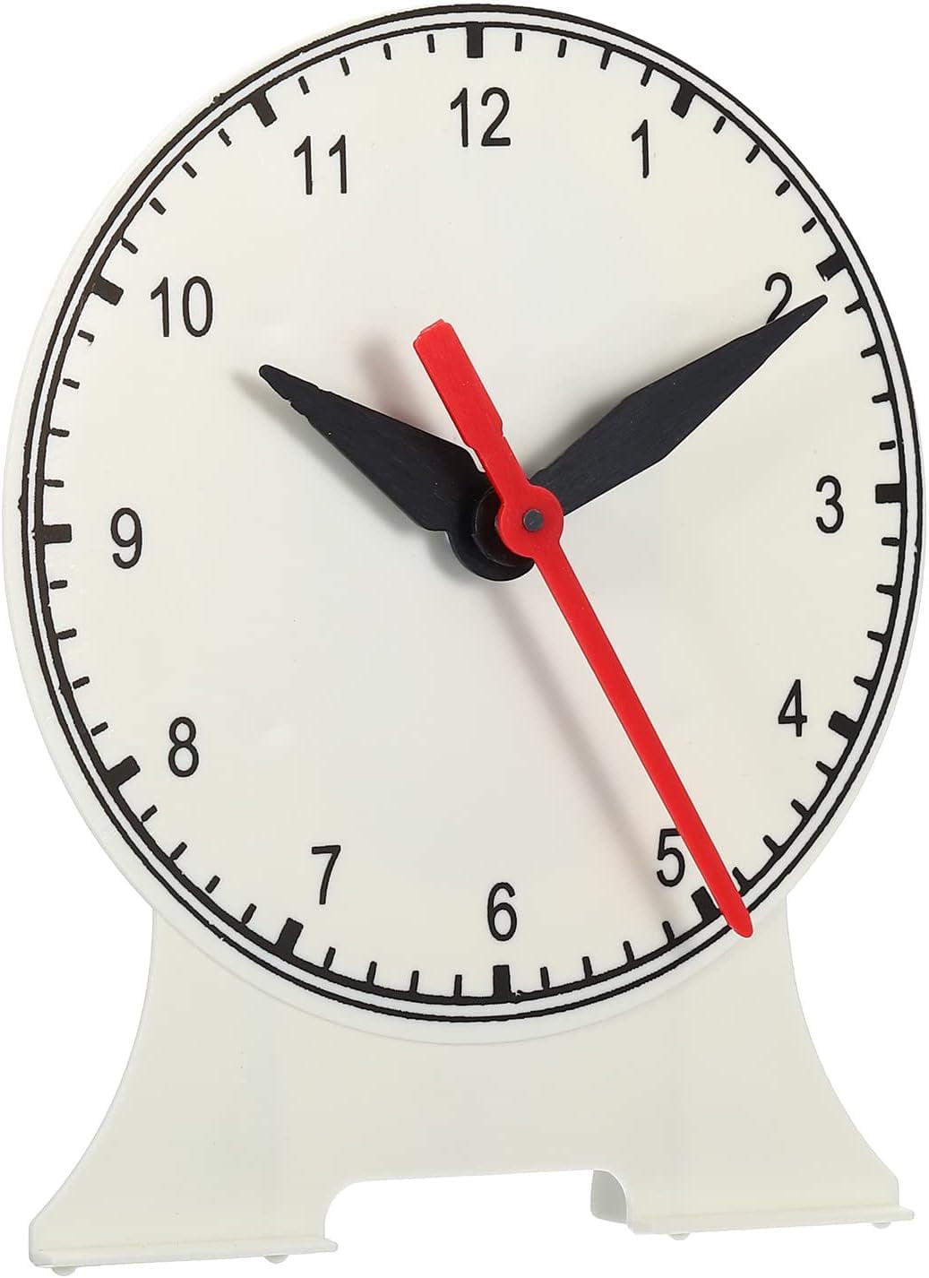 5.5" x 4.7" Teaching Clock, Learn Clock Learning Tell Time Analog Clock ...