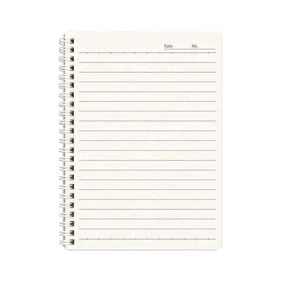 5.5"x8" Spiral Notebook Lined, College Ruled Journal Notebook with ...