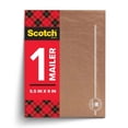 5.5"x9"Curbside Recyclable Mailer Size 0 Brown: Self-Adhesive Padded ...