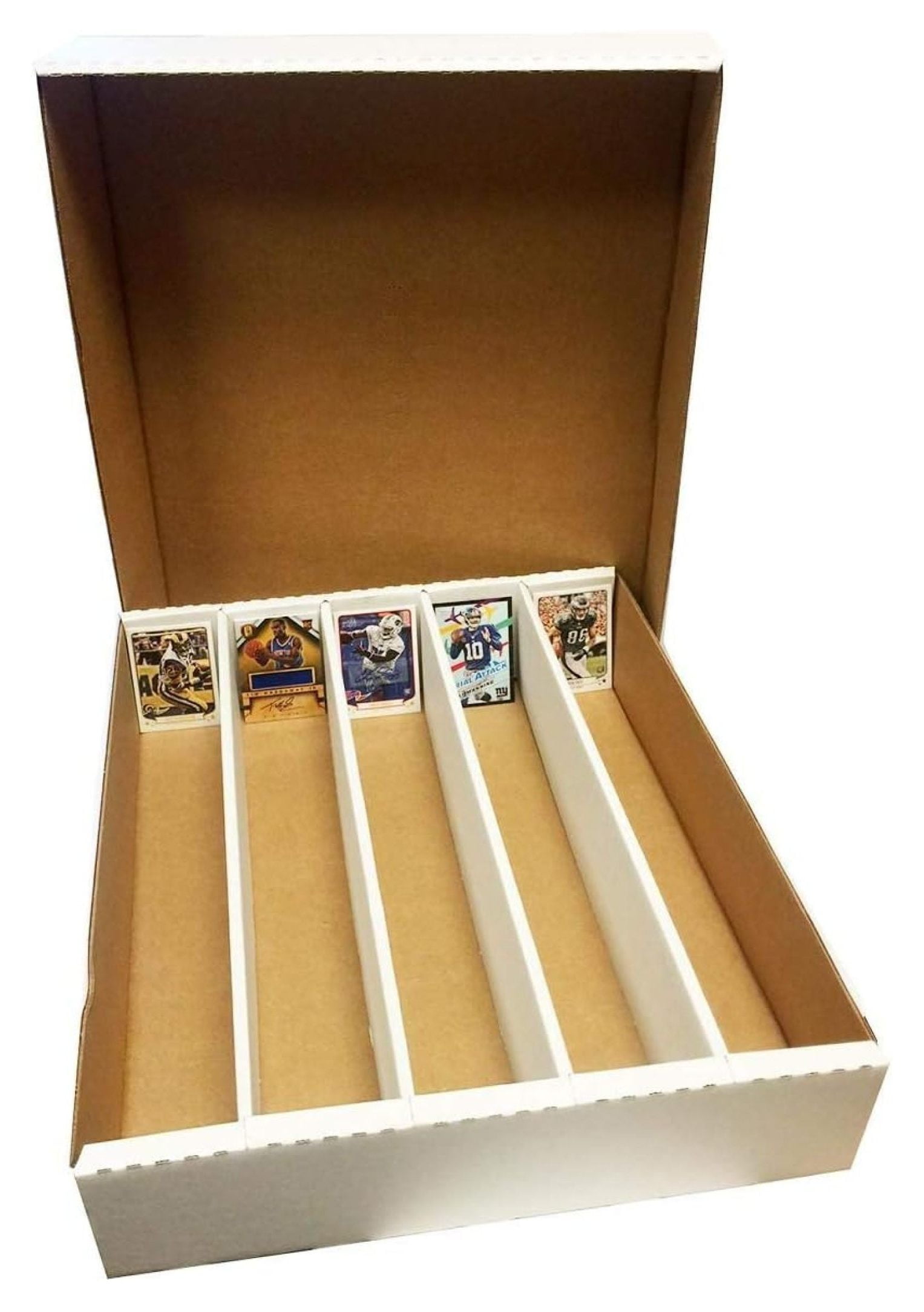 (5) 5000 Count Corrugated Cardboard Storage Box by Max Pro for Baseball ...