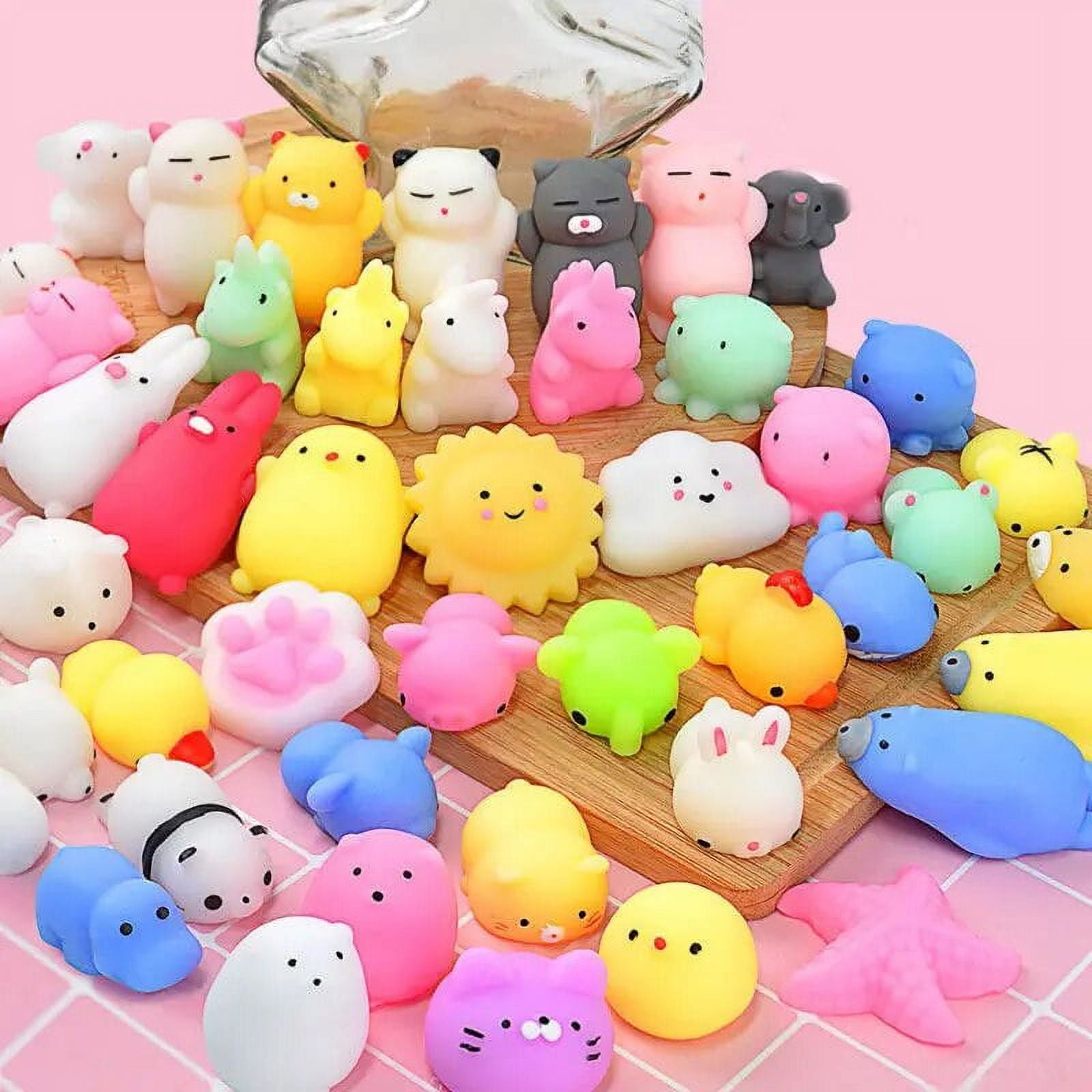 5-50PCS For Kids Party Gift Squishy Toy Cute Animal Antistress Ball ...
