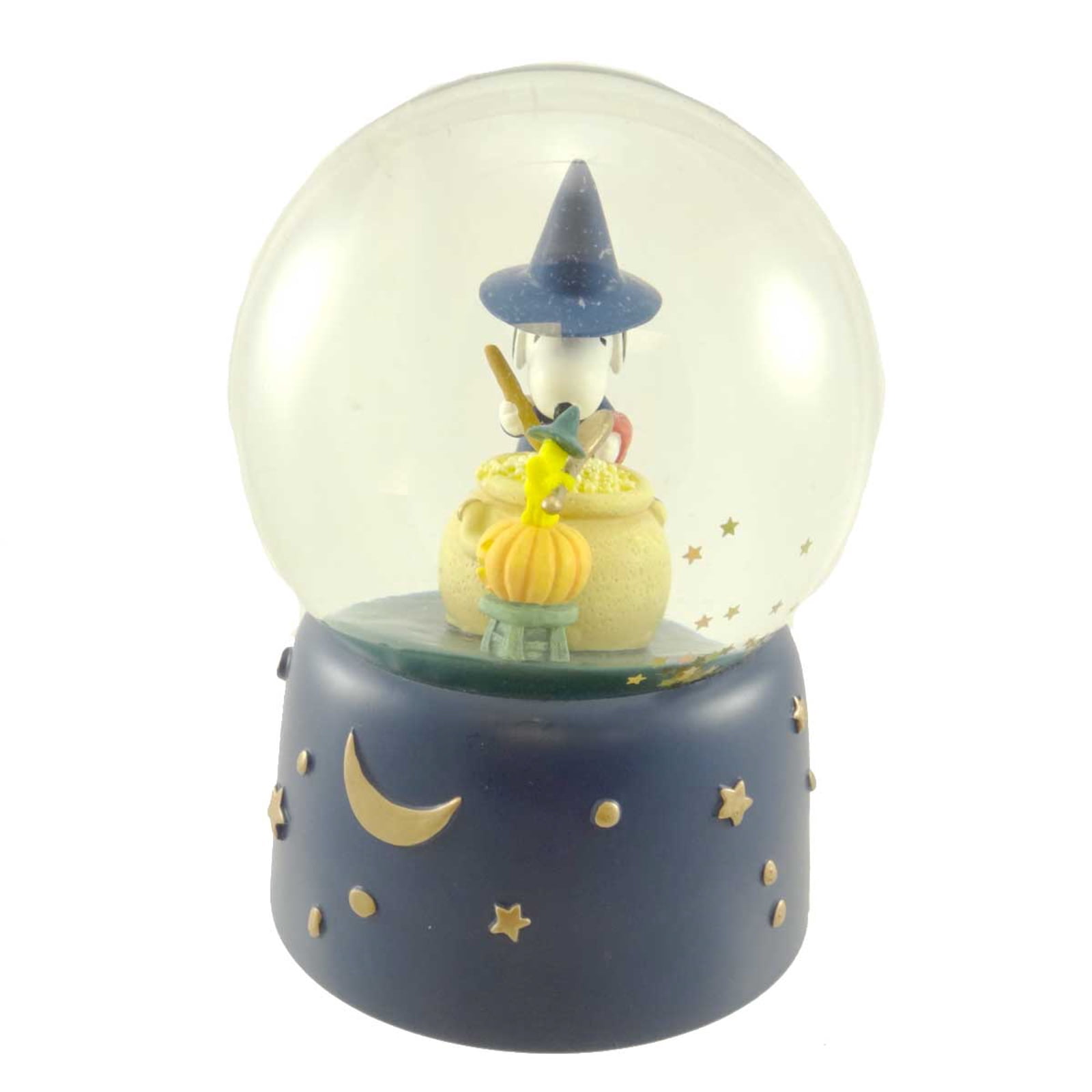 5.50In Sorcerers Apprentice Peanuts, Resin & Glass, Halloween Snoopy ...