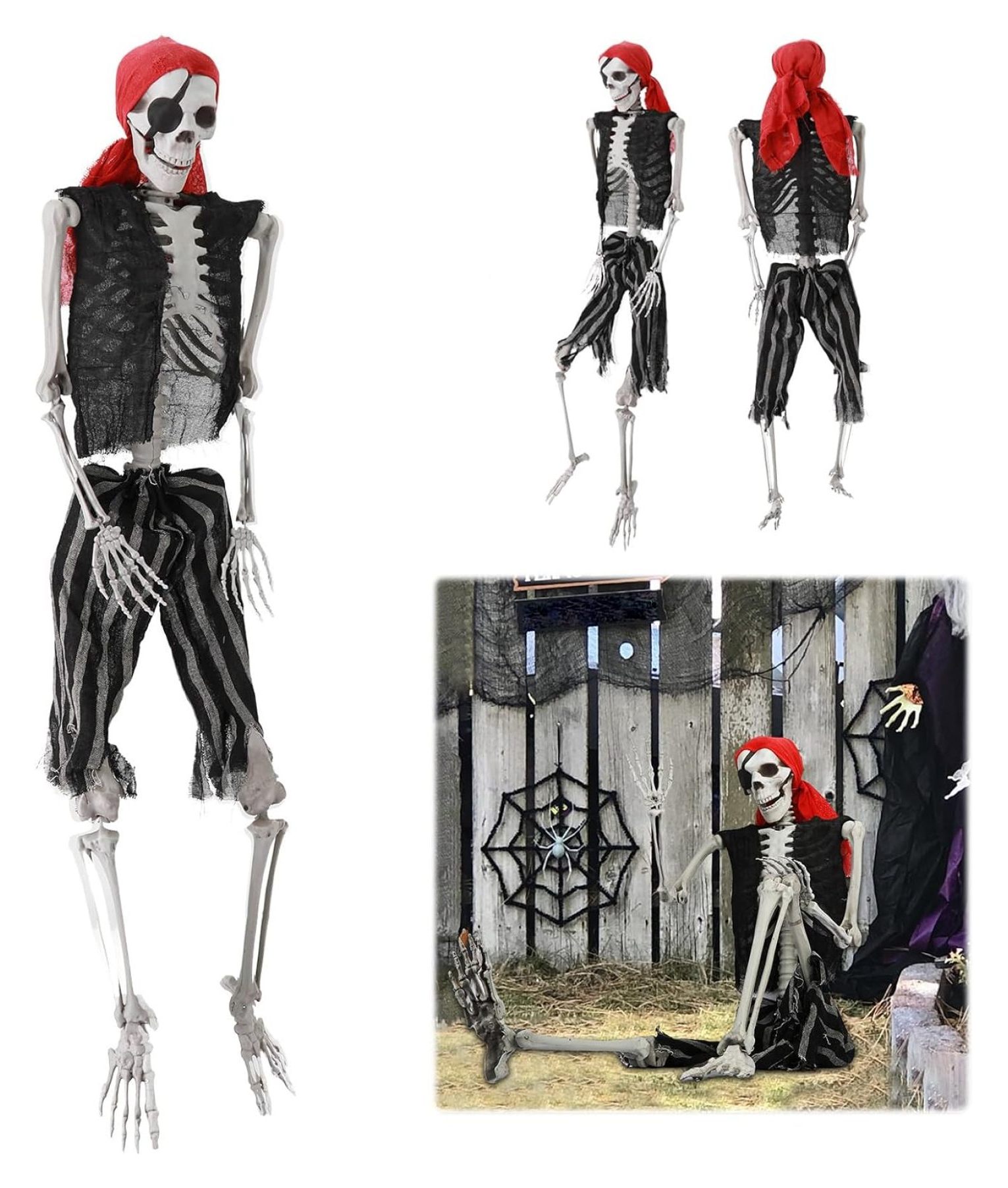 5.5Ft Skeleton, Life Size Imitation Skeleton, Full Body Realistic Human ...